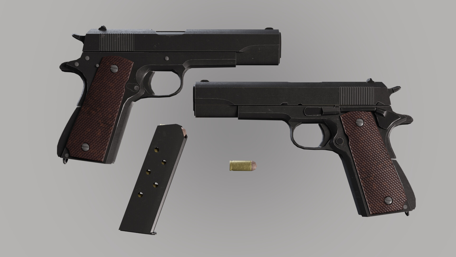 ArtStation - M1911 3D model