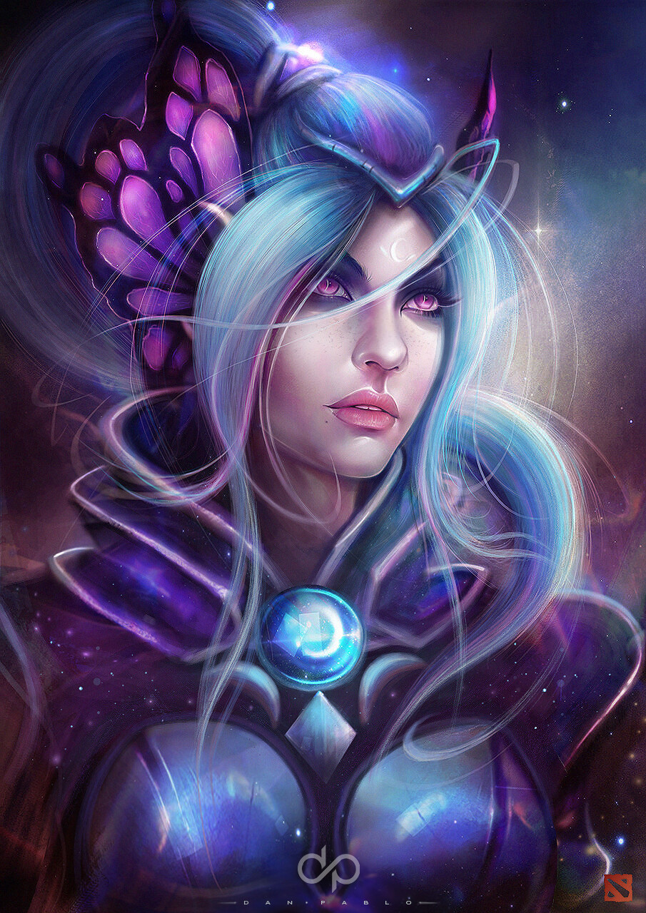 ArtStation - Luna, the Moon Rider