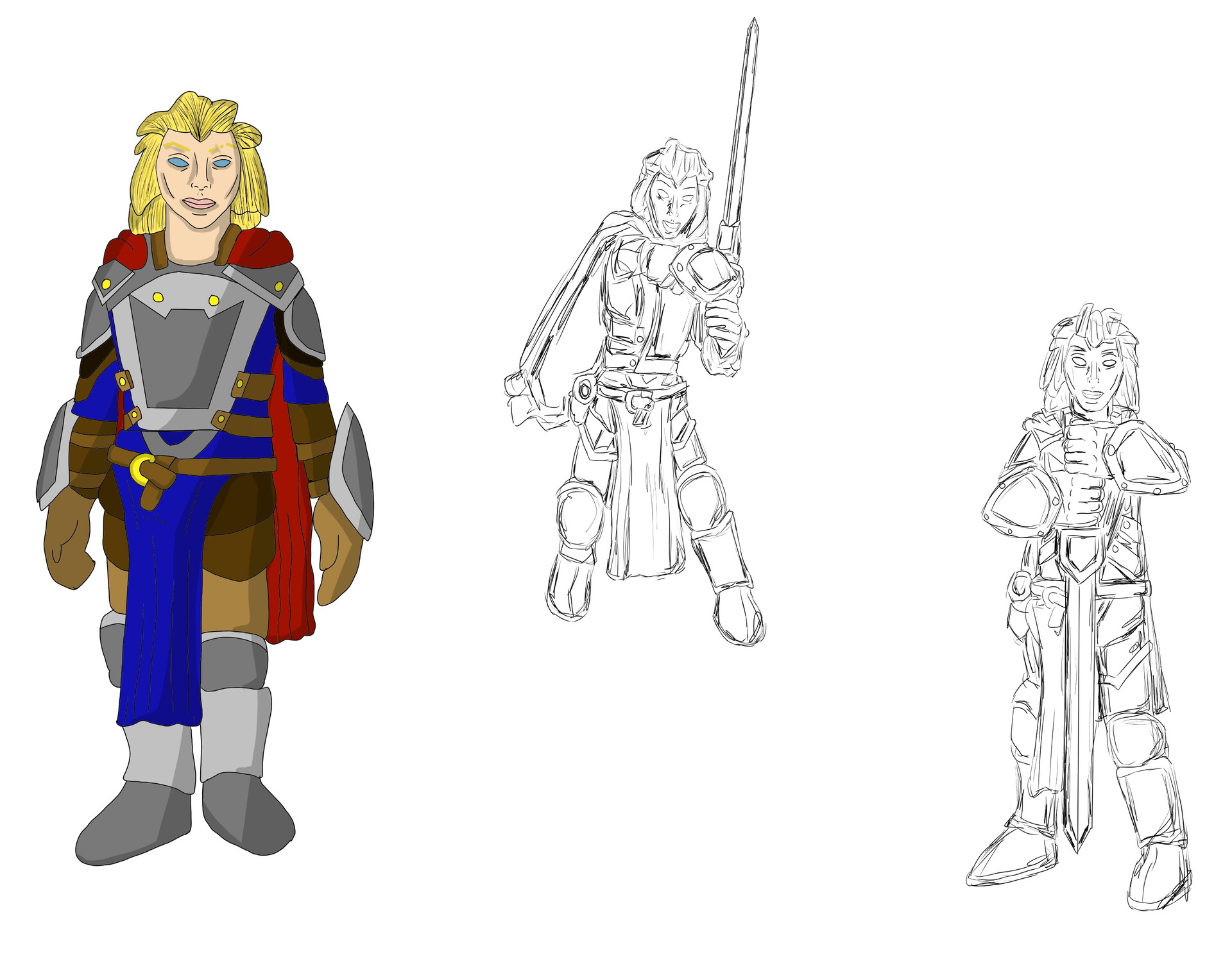 John Brown - Mythical Warrior Character Design