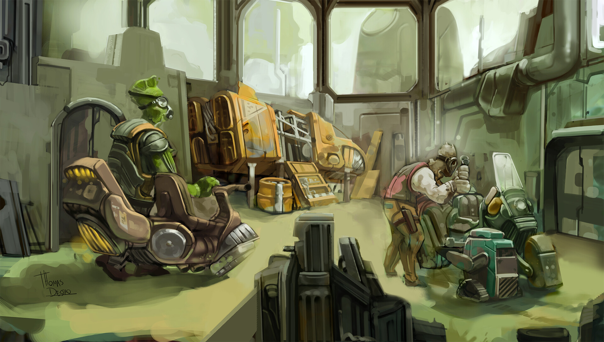 ArtStation - Alien Workshop