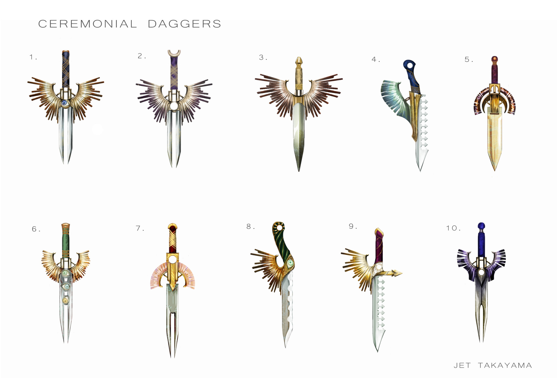 ArtStation - Ceremonial Dagger Concept Art