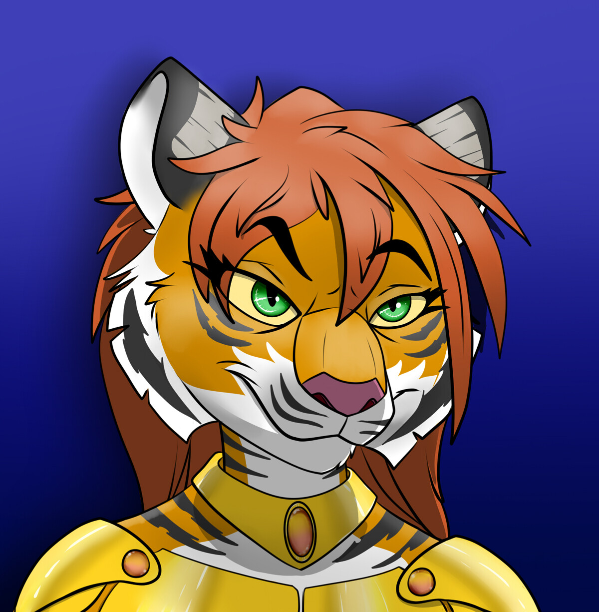 ArtStation - Tigress Headshot