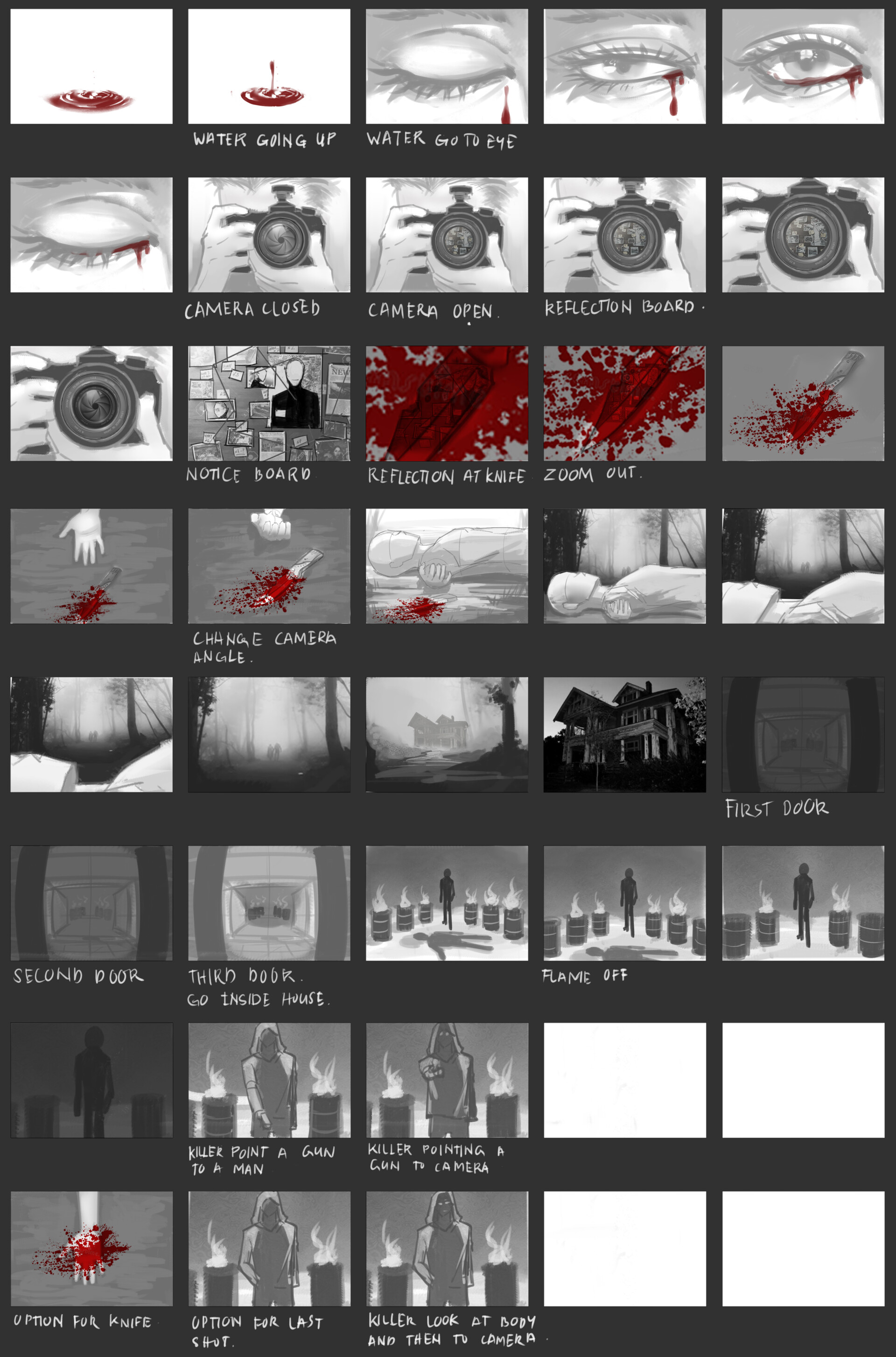 ArtStation - Storyboard Title Sequence Bayang