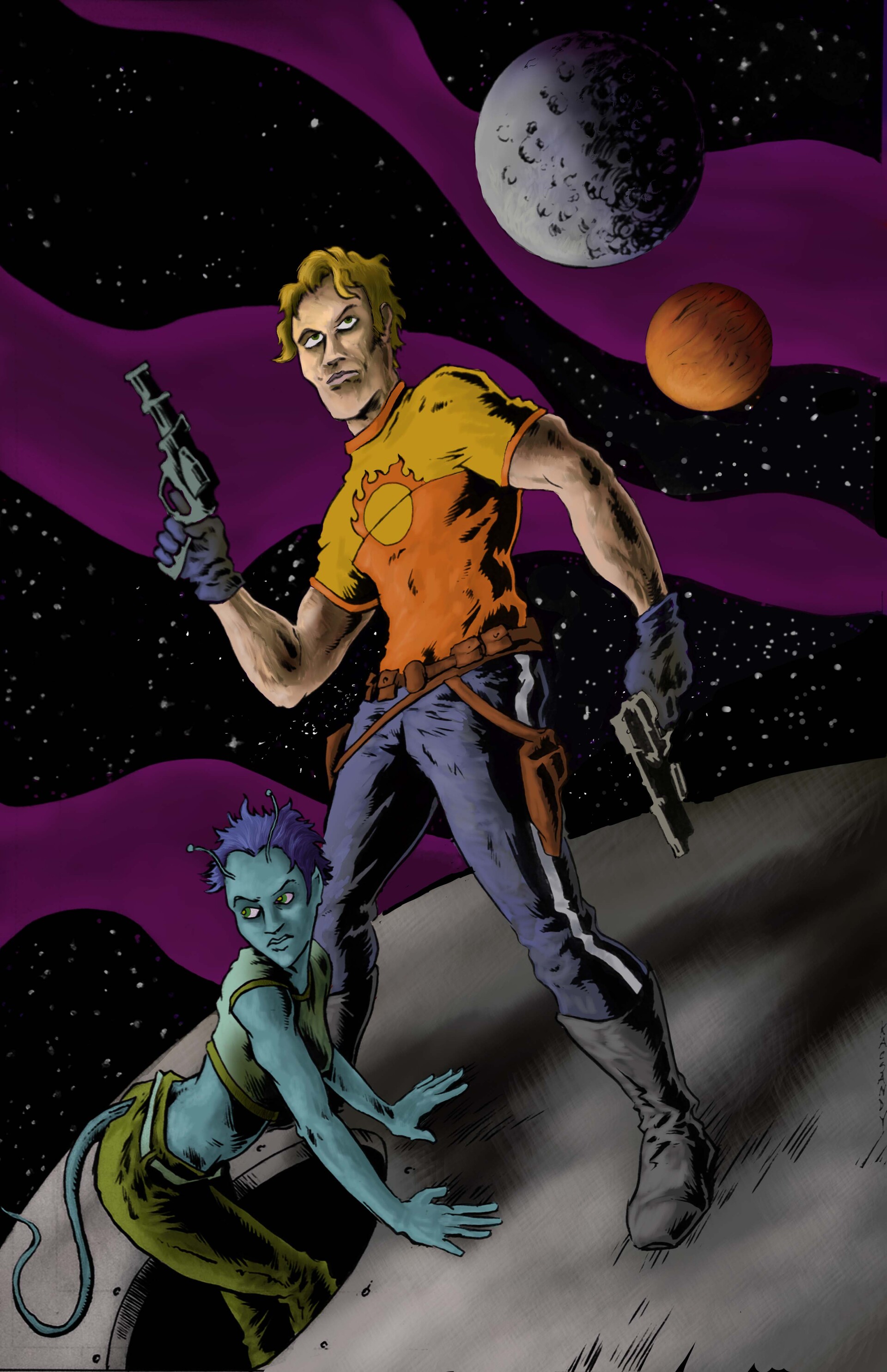 ArtStation - Space man