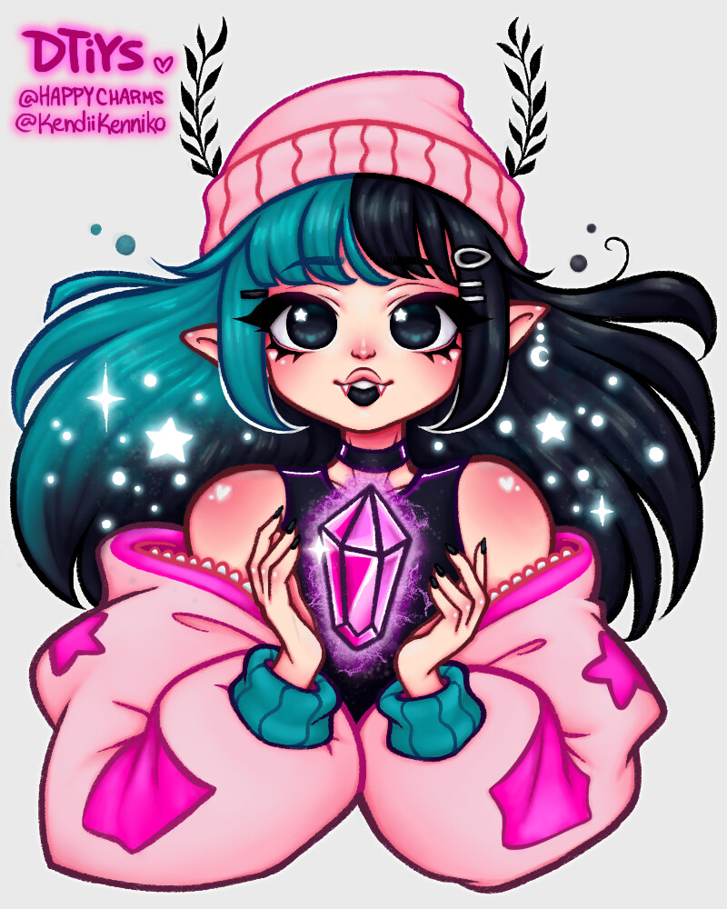 ArtStation - DTIYS HappyCharms Entry ♥