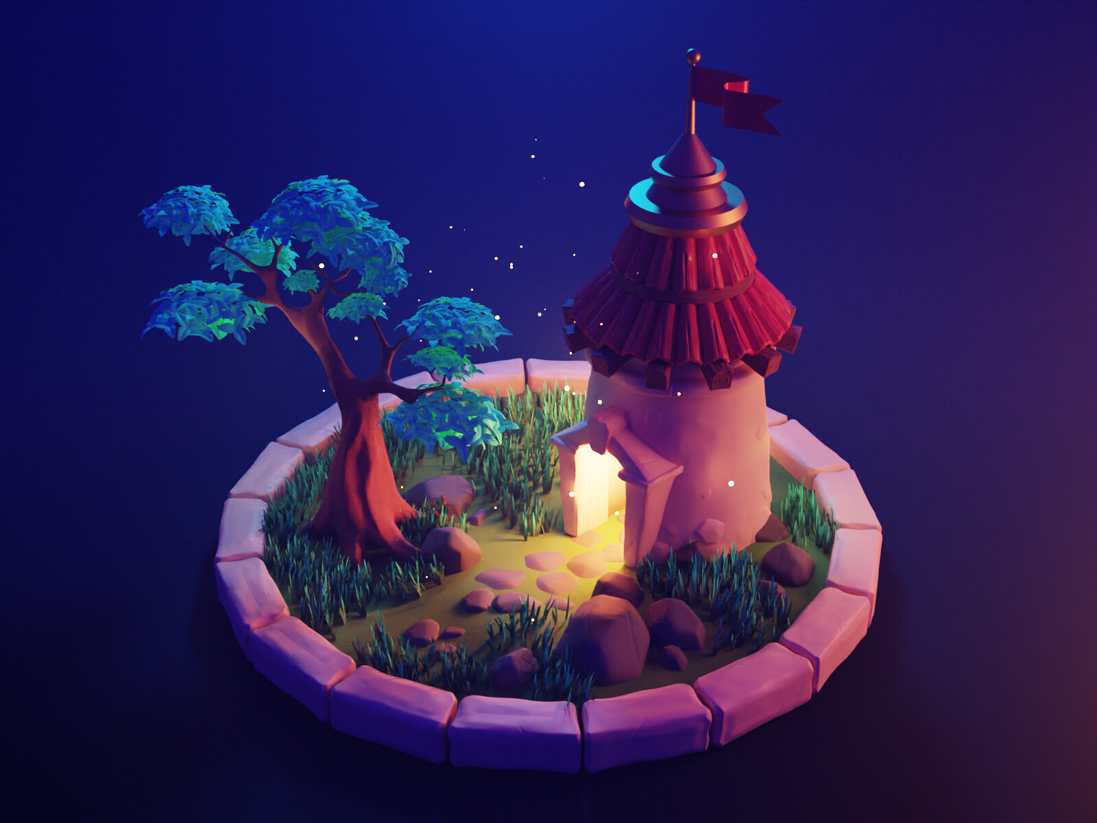 ArtStation - Fantasy Tower