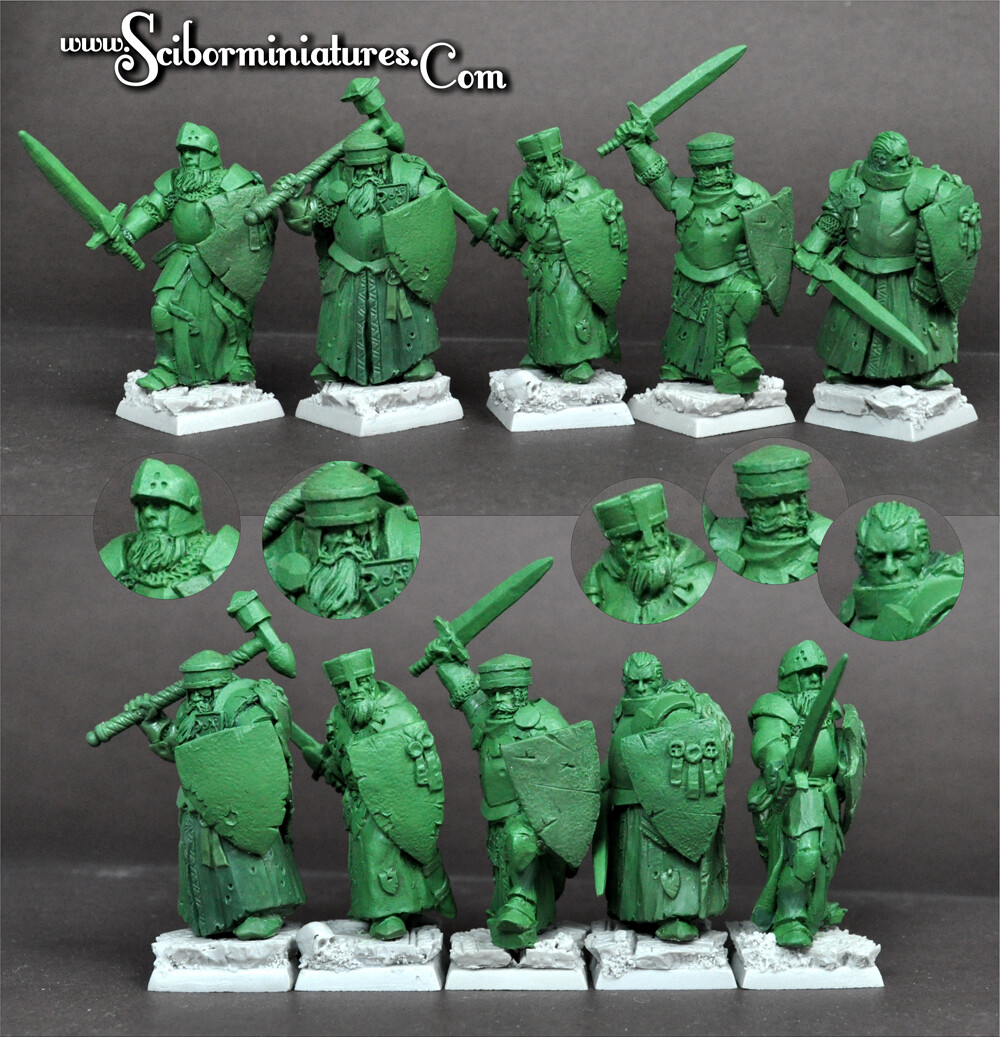 ArtStation - knights miniatures - hand sculpted