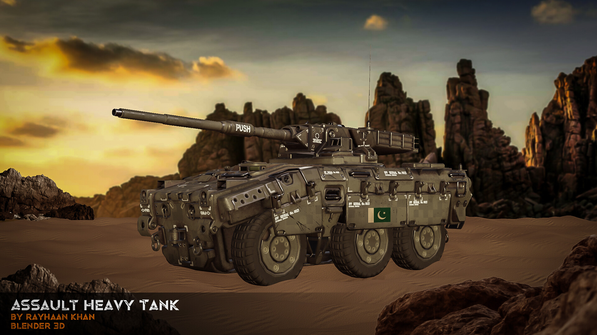 ArtStation - Assault Heavy Tank