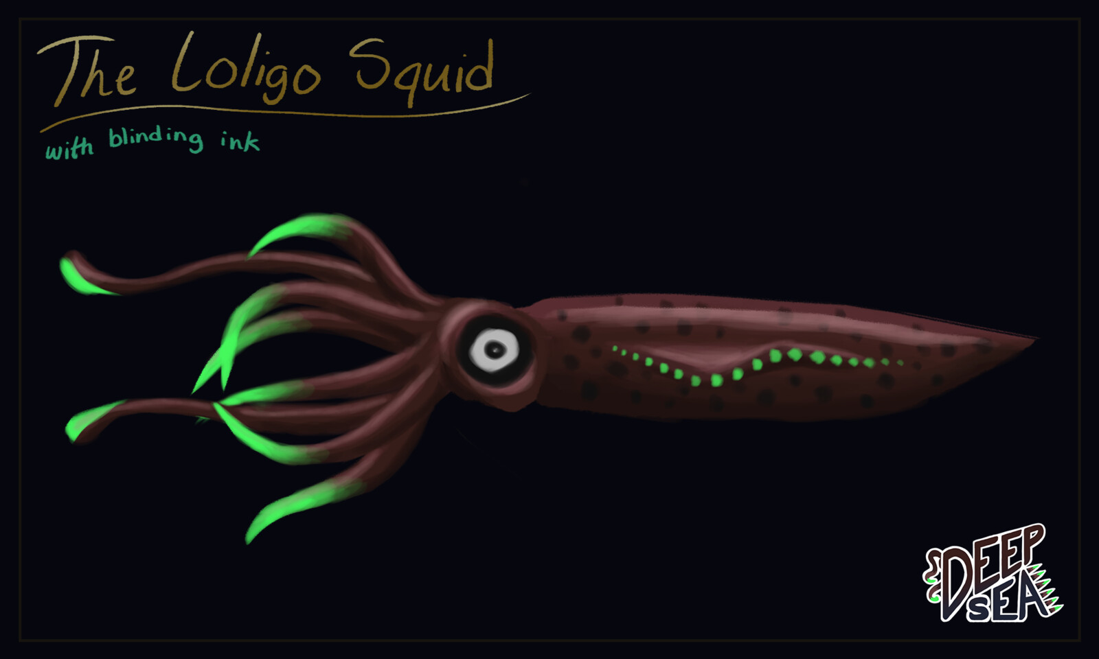 Frida Hagelstam - Loligo Squid - Enemy Character