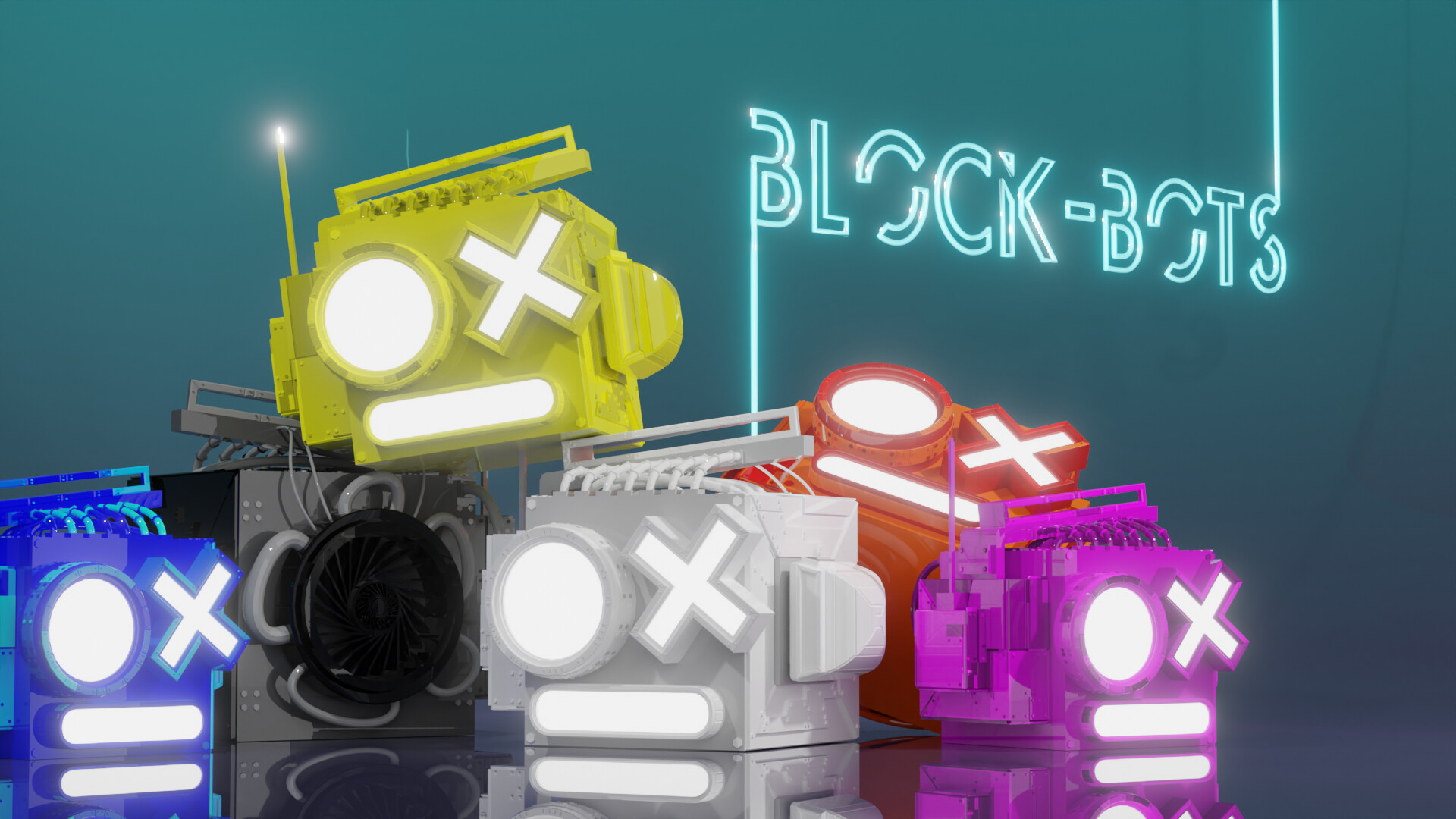 ArtStation - The Block Bots