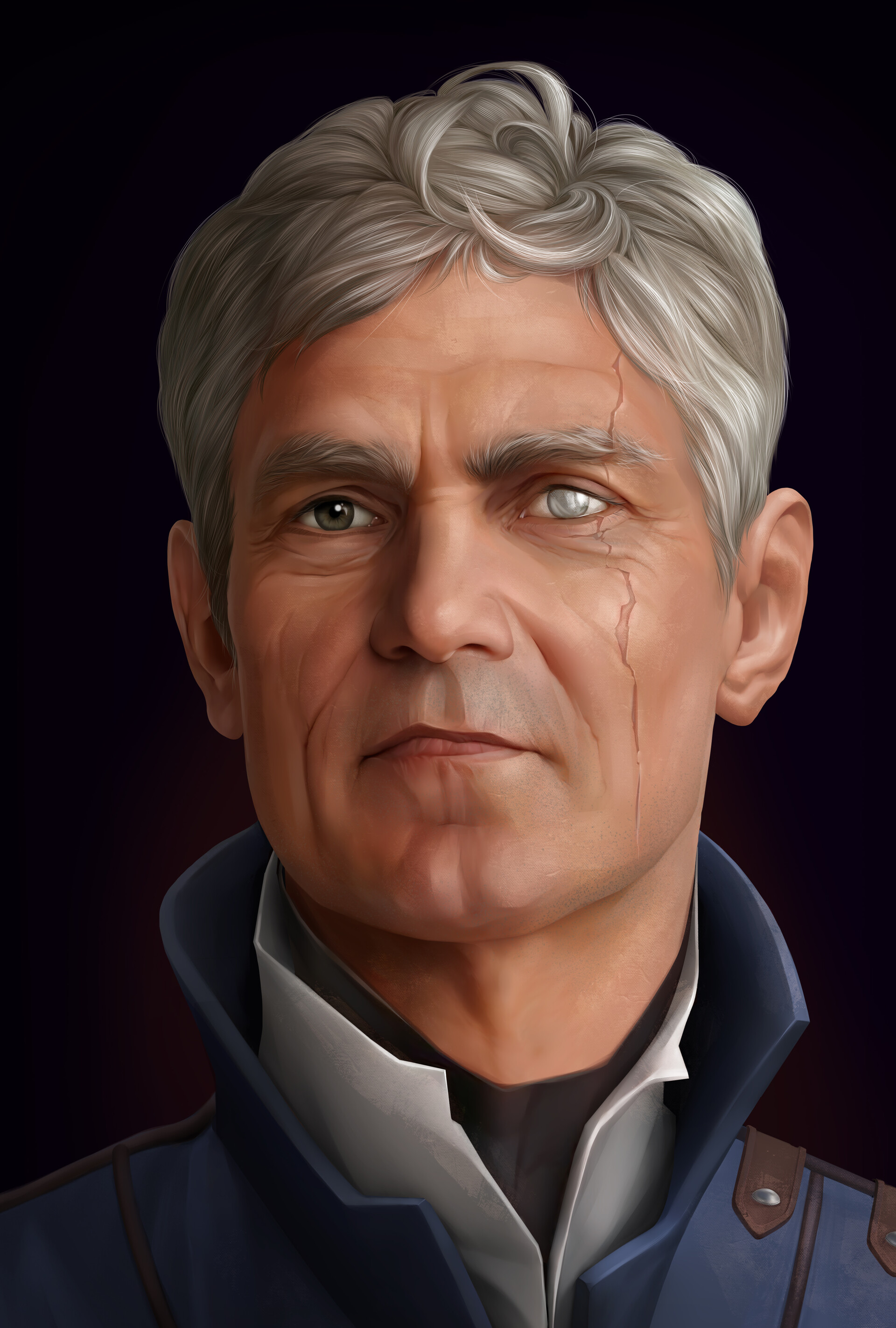 ArtStation - Captain portrait