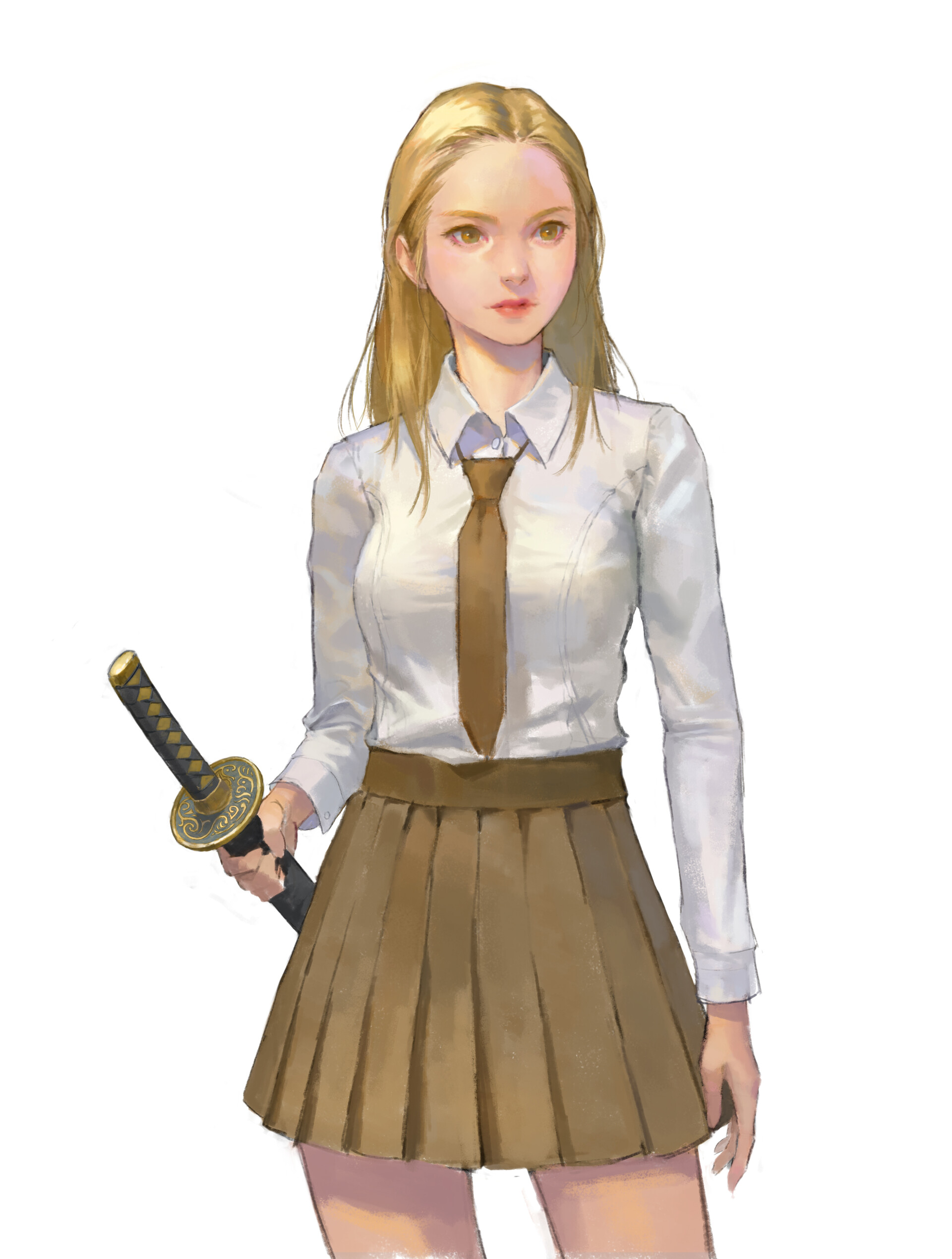Artstation Shcool Girl Practice
