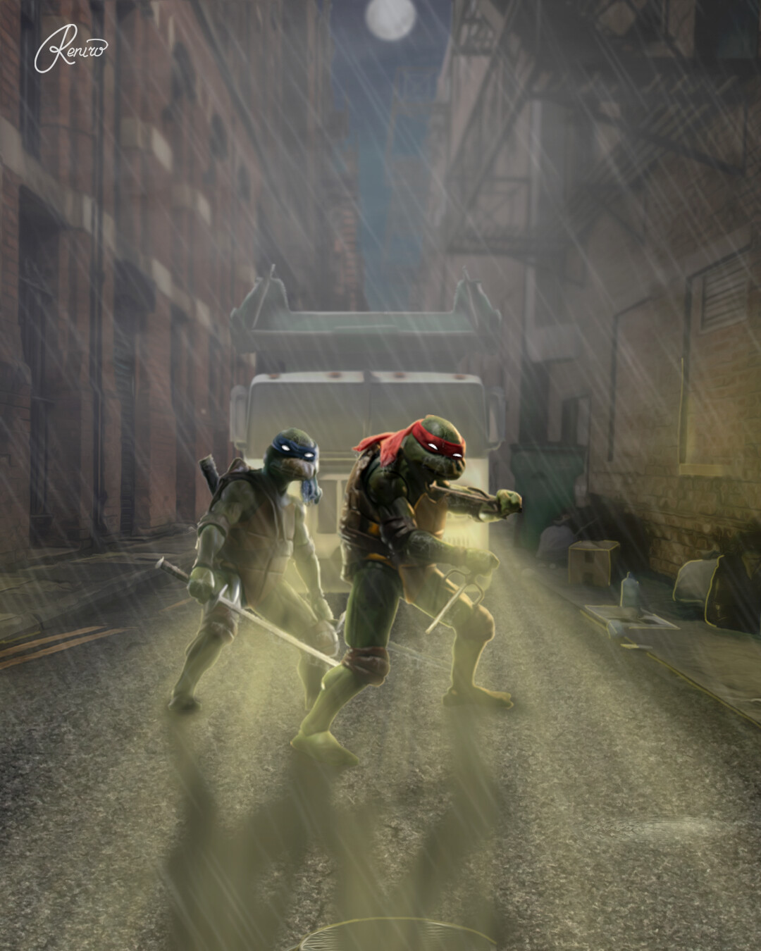 ArtStation - TMNT Art