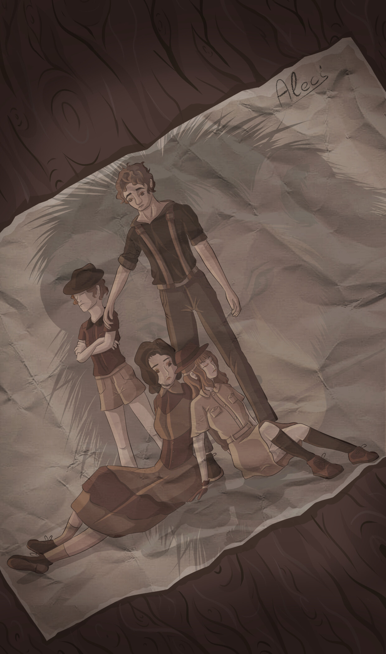 ArtStation - The family - Illustration