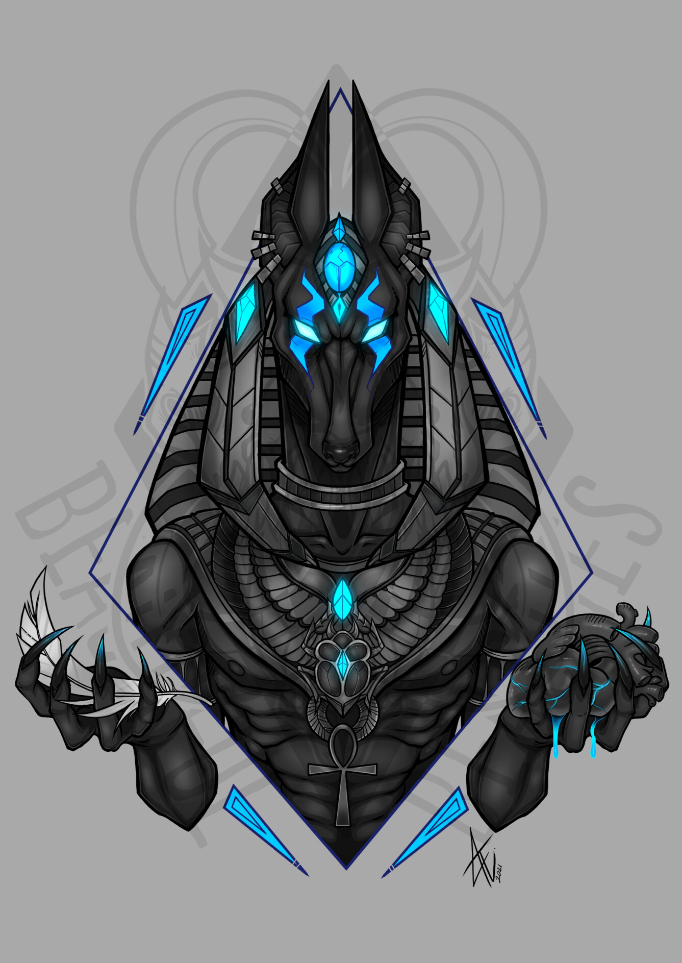 ArtStation - Anubis Commission