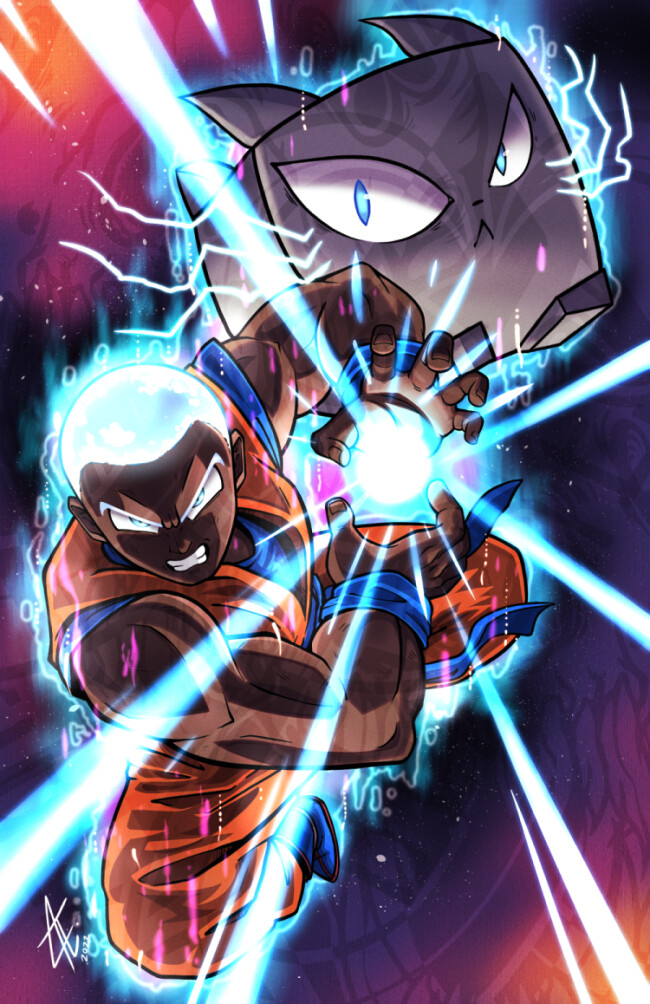 ArtStation - Ultra Instinct DBZ Portrait Commission