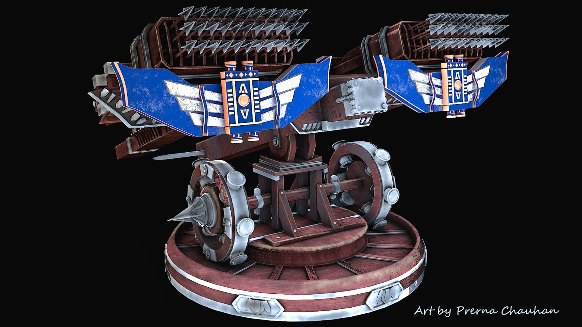 ArtStation - Rome - Hwacha Weapon