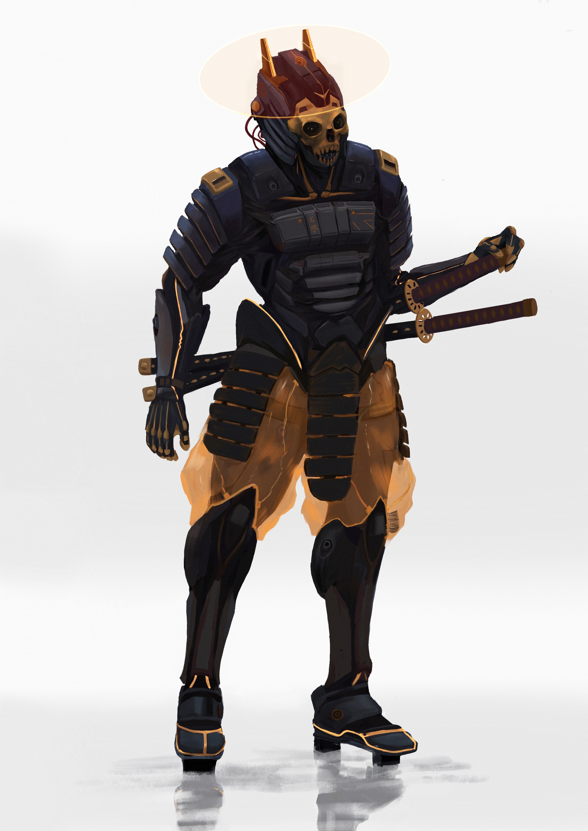 ArtStation - Cyber Samurai