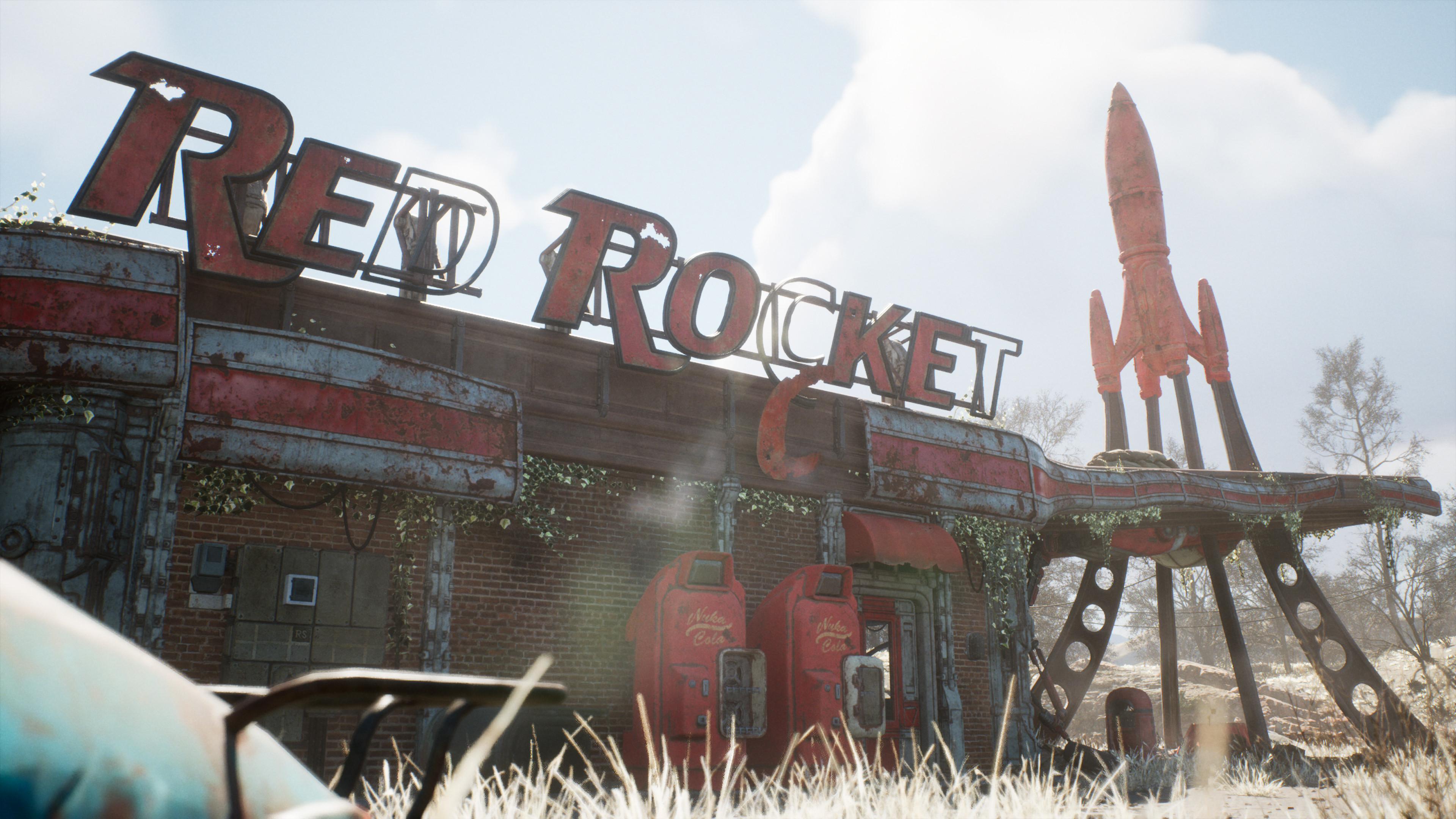 Andrew Gebert - UE5 Fallout 4 Fanart - Red Rocket Exterior
