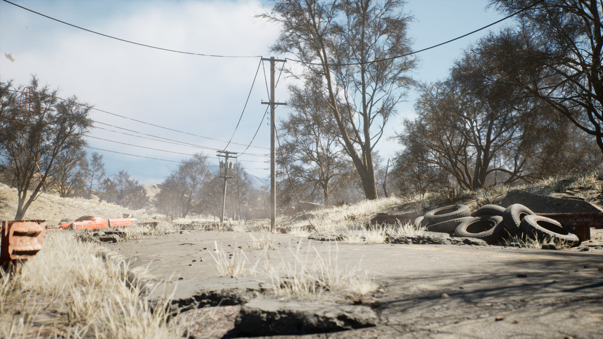 Andrew Gebert - UE5 Fallout 4 Fanart - Red Rocket Exterior