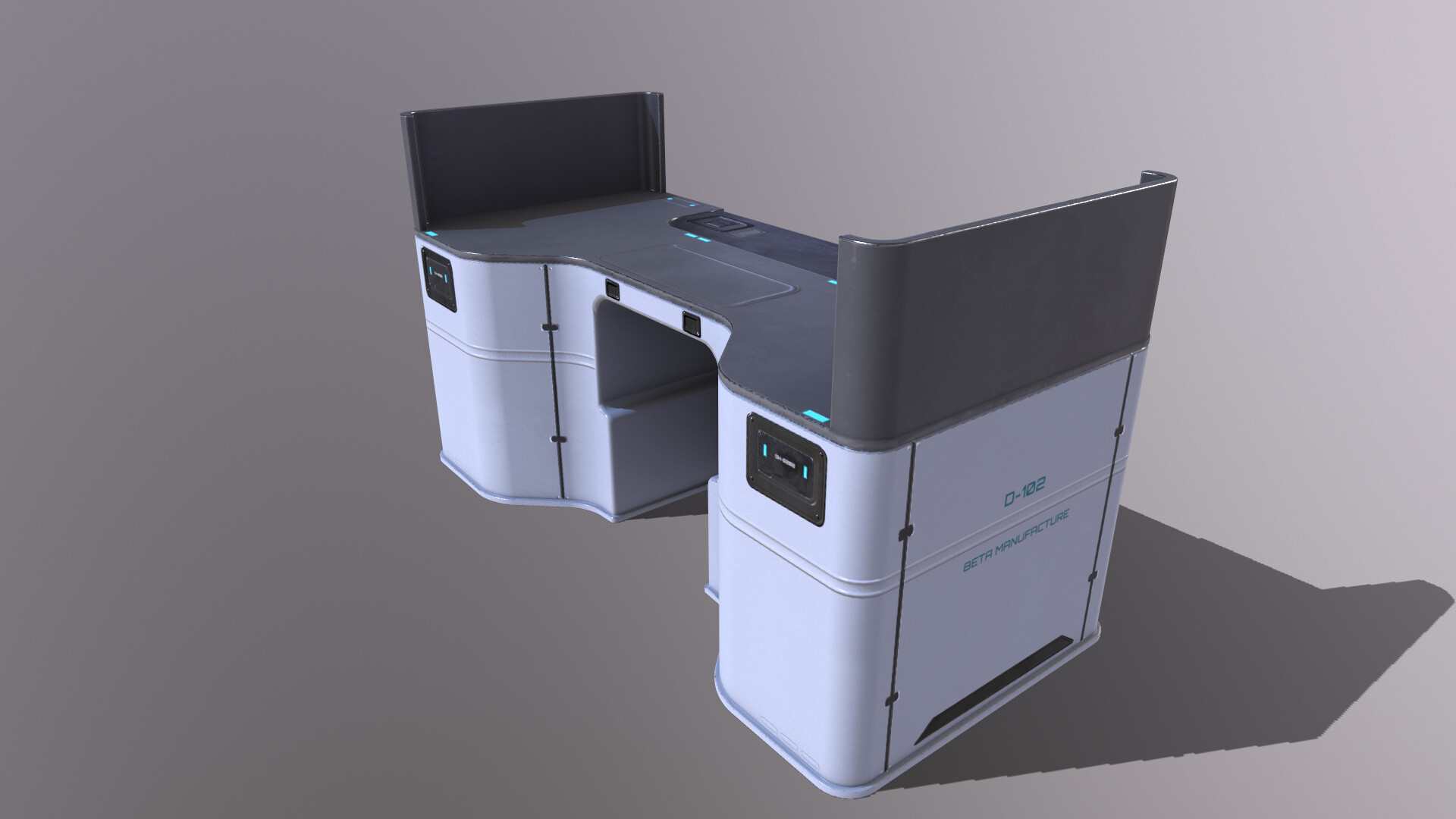 ArtStation - Sci-Fi Desk