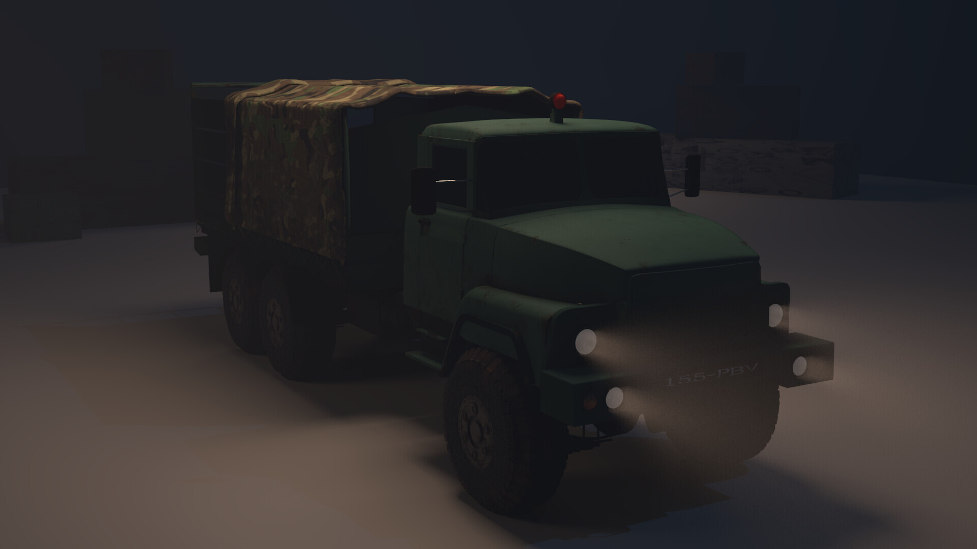 ArtStation - Truck modeling & texturing