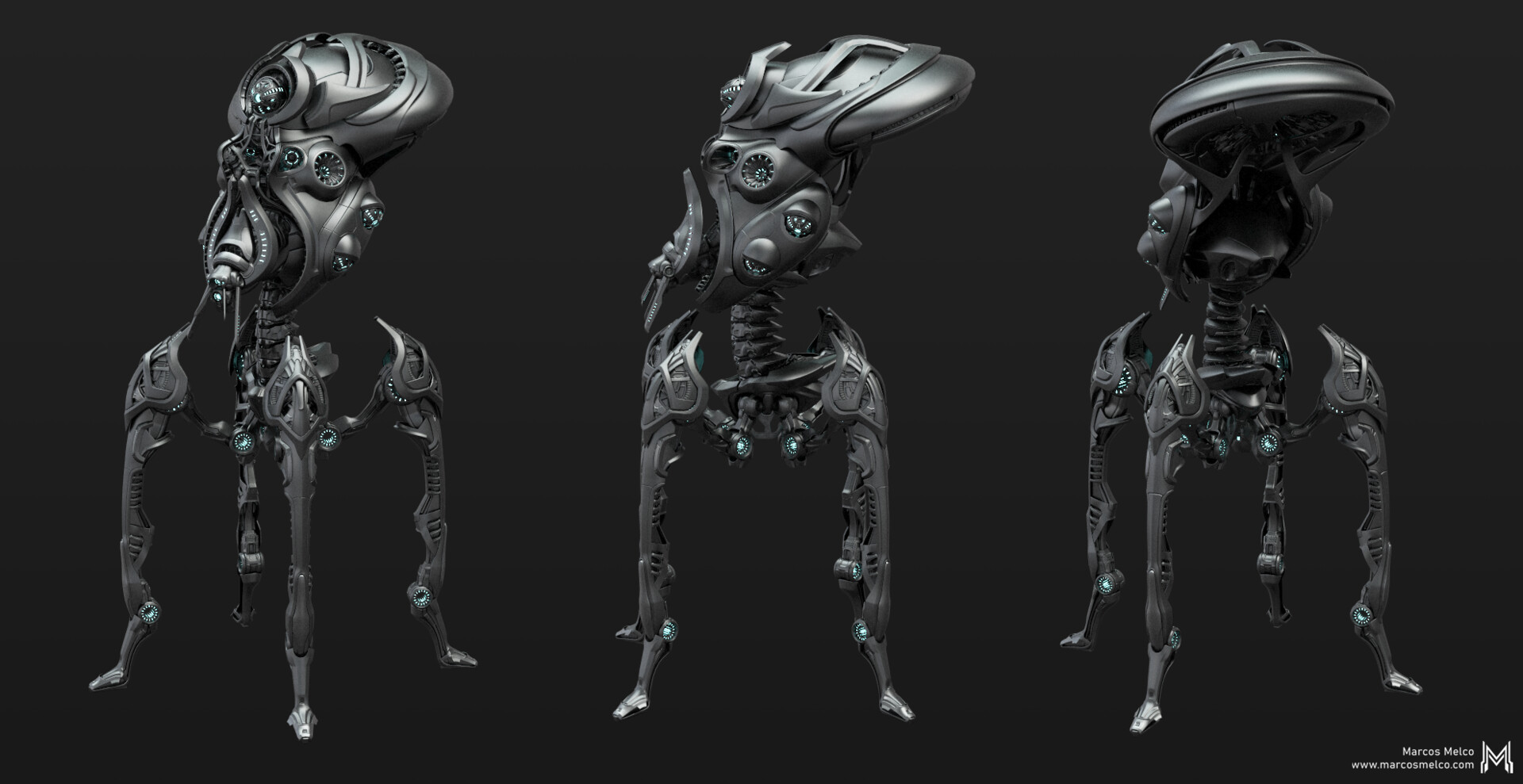 Marcos Melco - Starcraft - Protoss Colossus