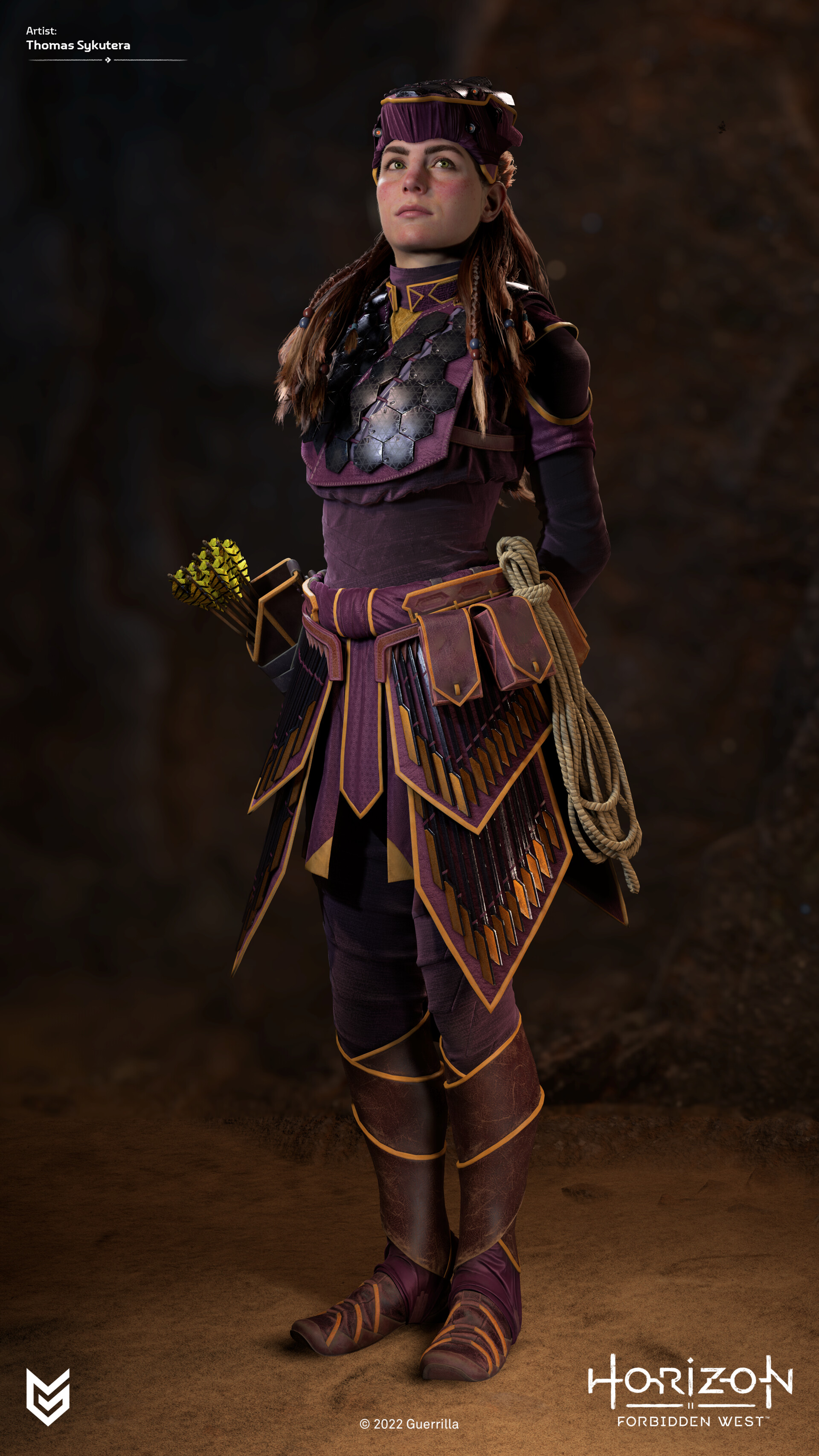 Thomas Sykutera - Aloy Carja Stalker Elite Outfit - Horizon Forbidden West