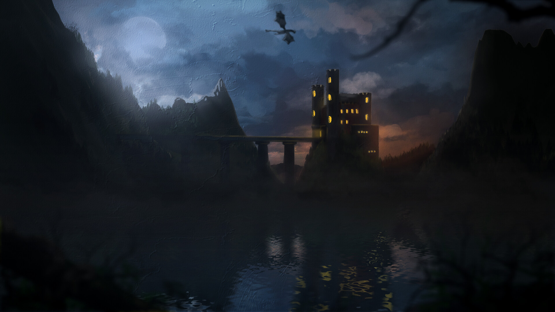 ArtStation - The night watcher