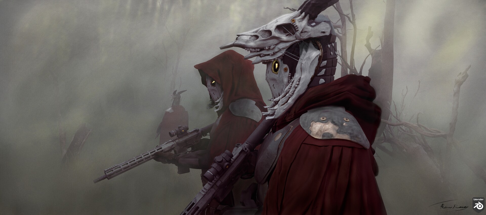 ArtStation - Holy guard 3D
