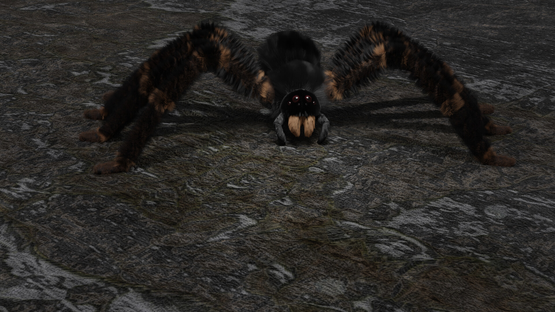 ArtStation - 3d spider