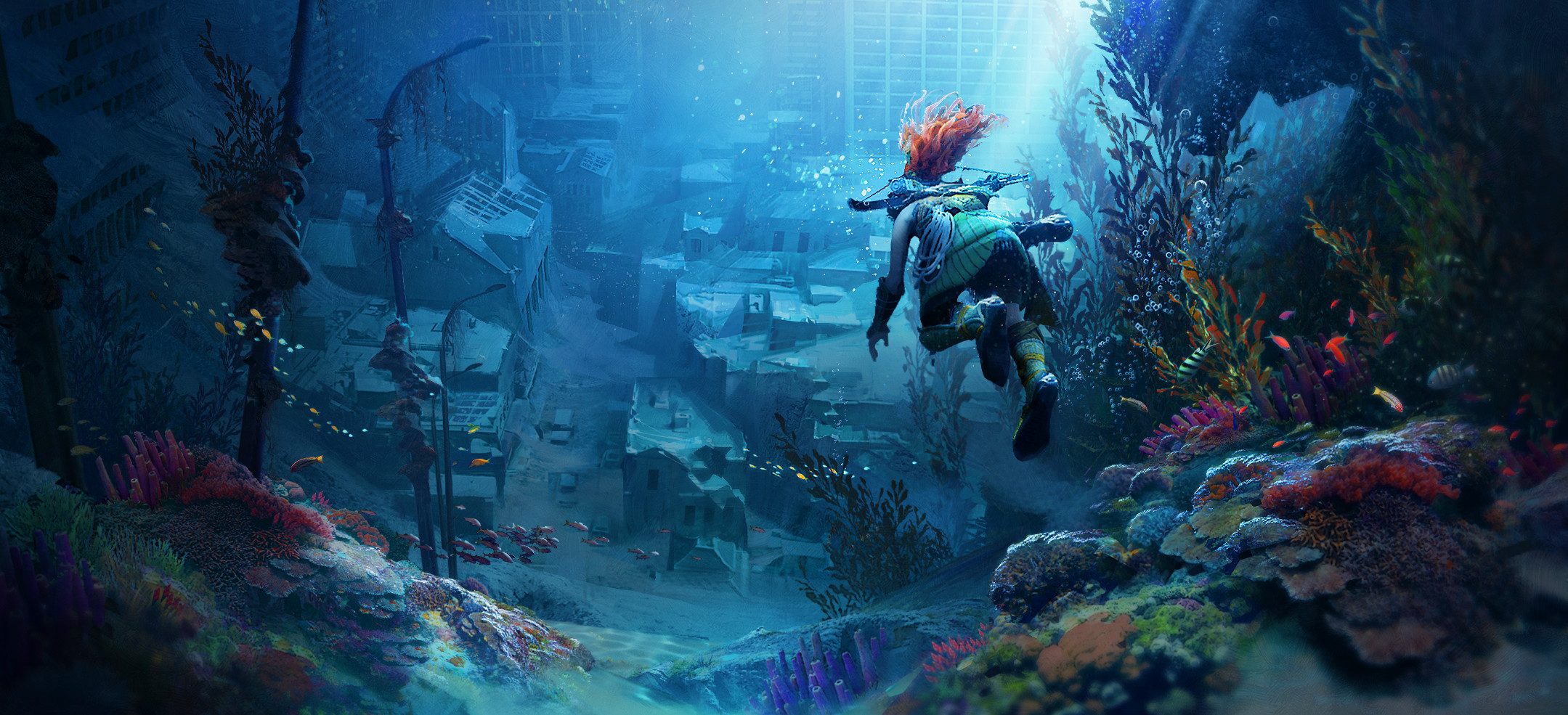 Ivan Laliashvili - Horizon Forbidden West- San Francisco underwater ...