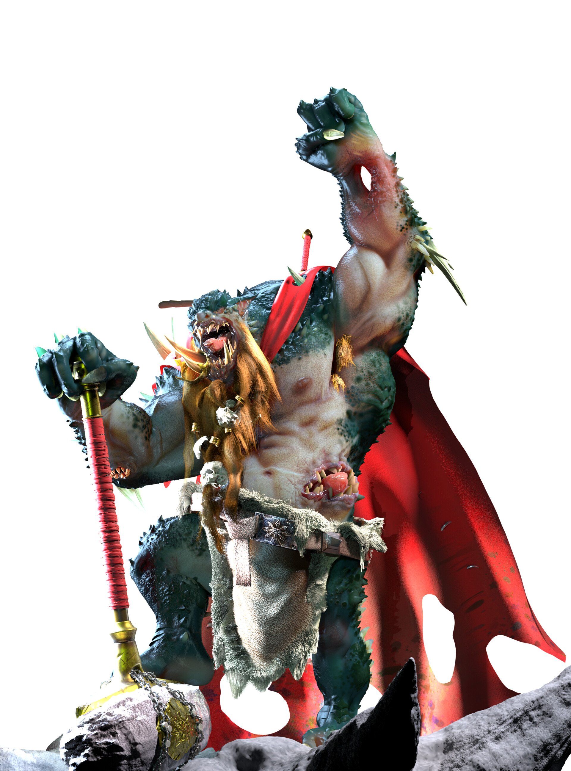 Colt Tremmel - Throgg the Troll King