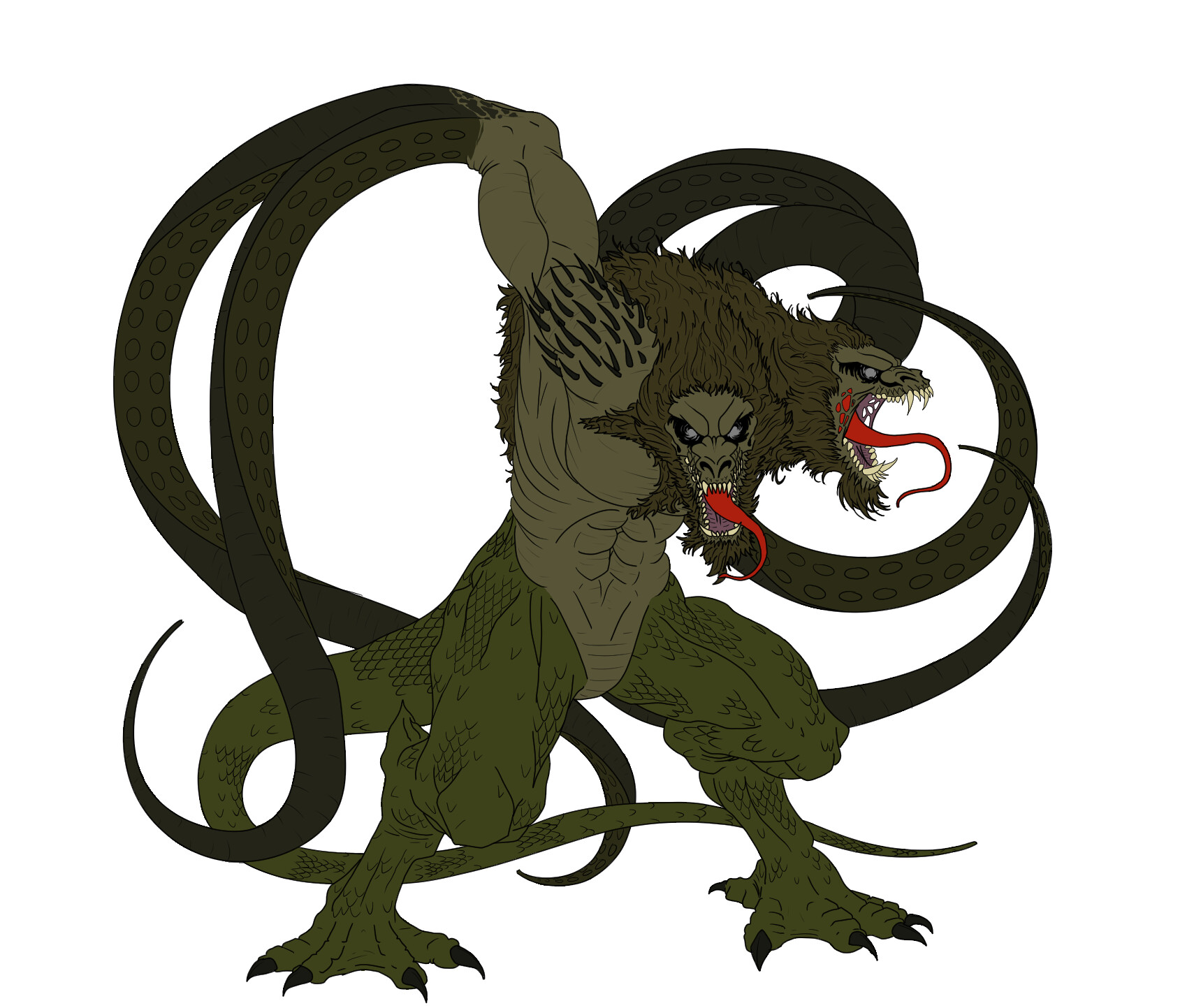 Dener Six - D&D - Demogorgon