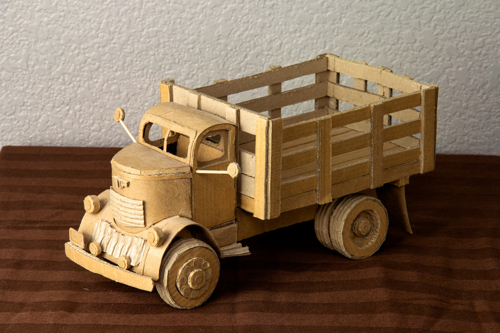 Paul Vincent M. Encarnacion - Cardboard Farm Truck - Cardboard Sculpture