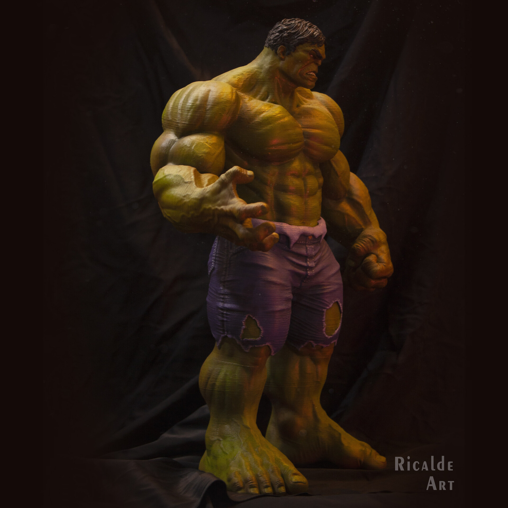 ArtStation - Hulk 3D printing