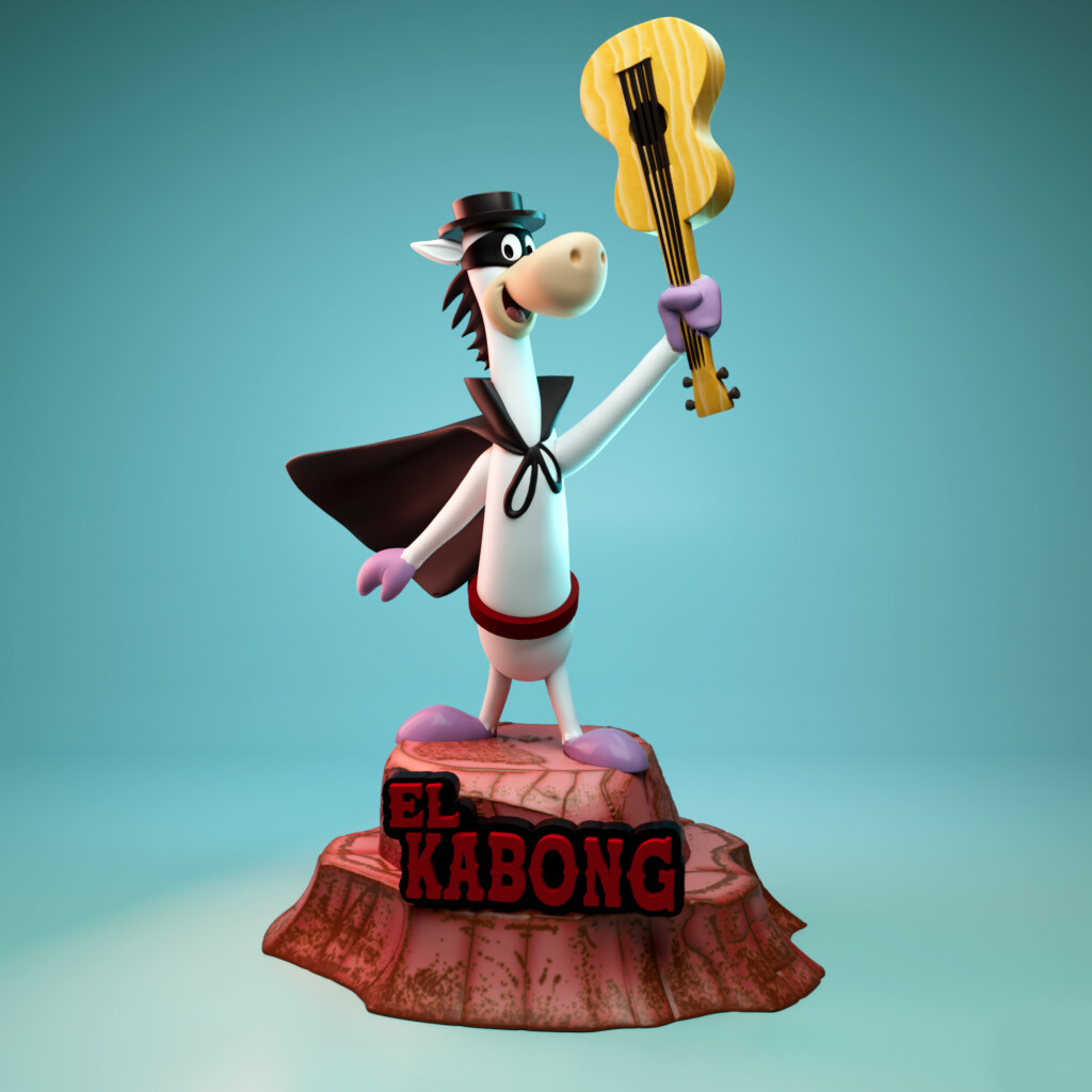 ArtStation - El Kabong - For 3D Printing