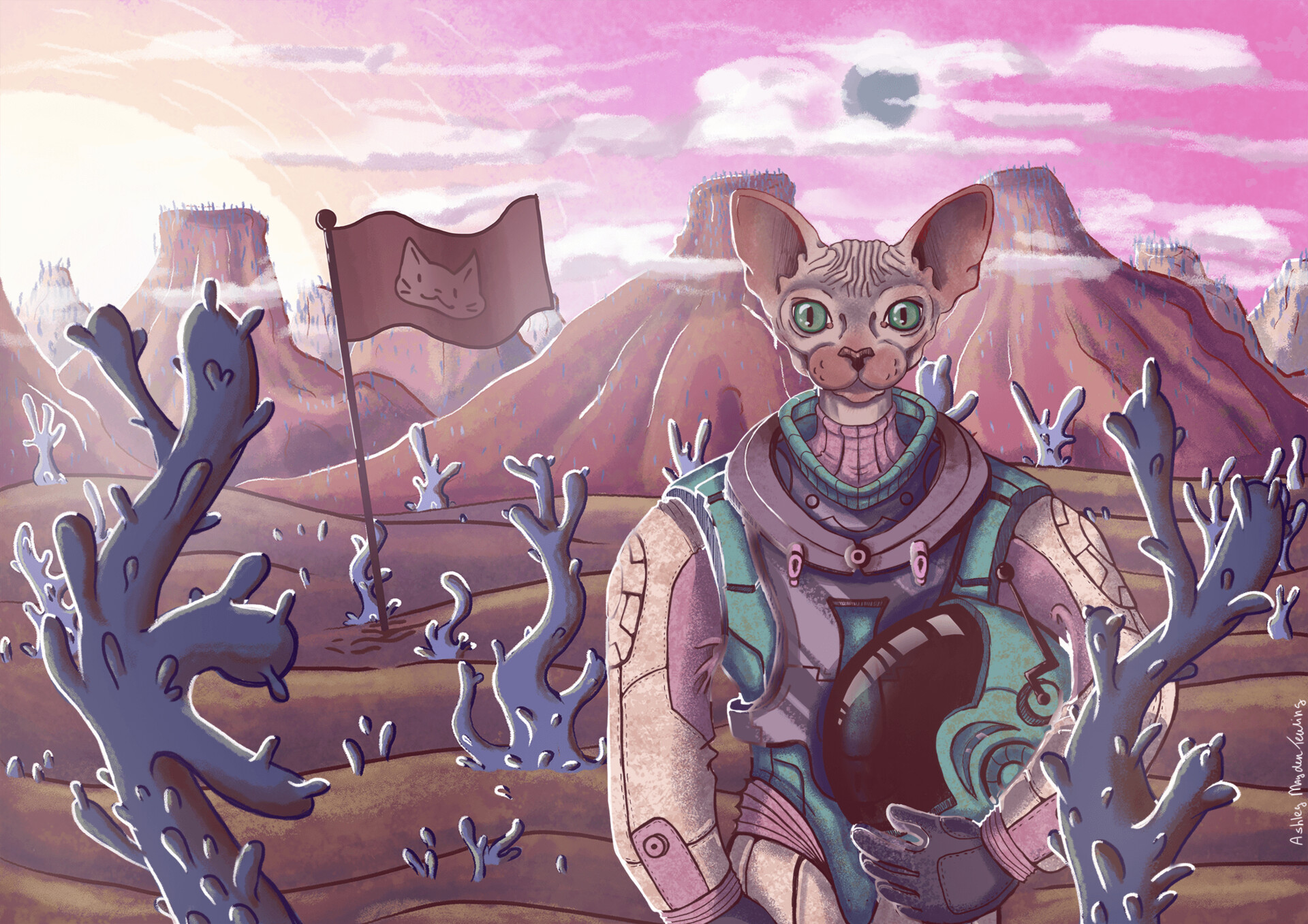 ArtStation - Catstronaut