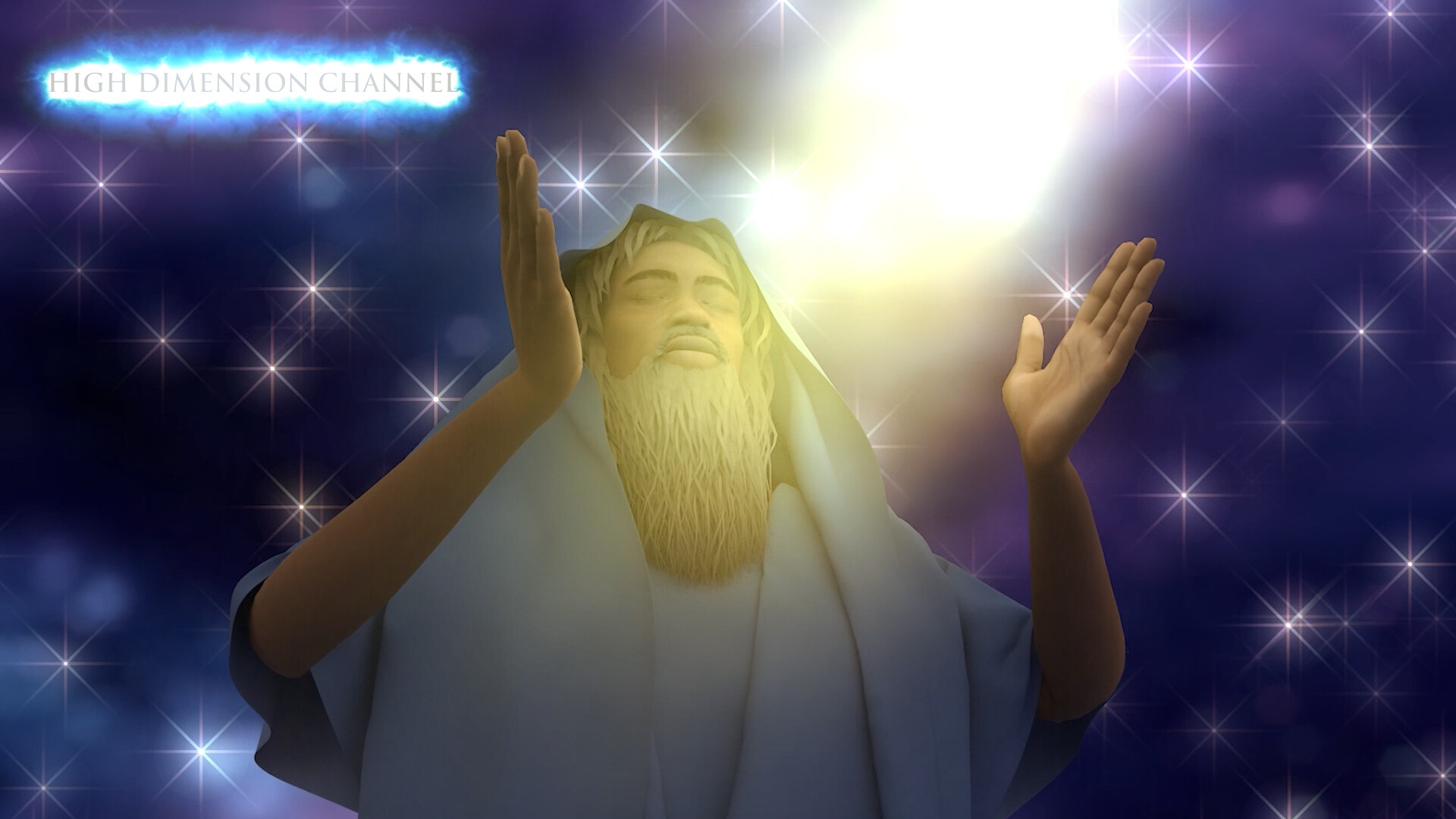 ArtStation - Prophet Enoch praying to God (3d character)