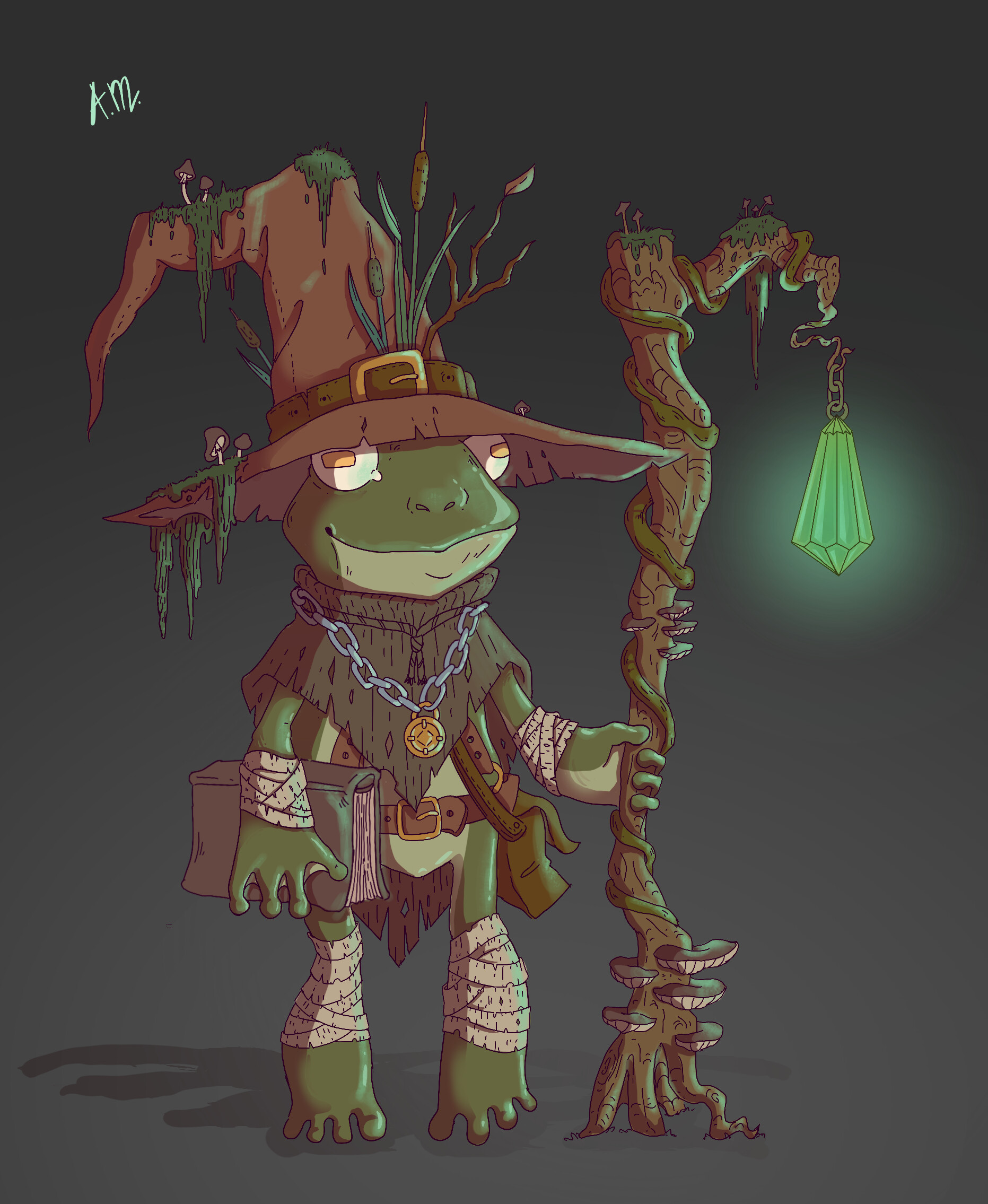 ArtStation - Swamp Frog