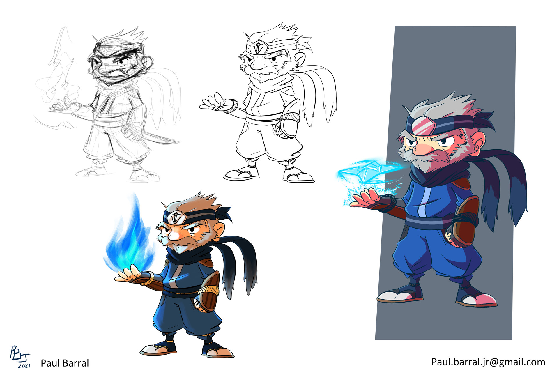 ArtStation - Nobu Character Design