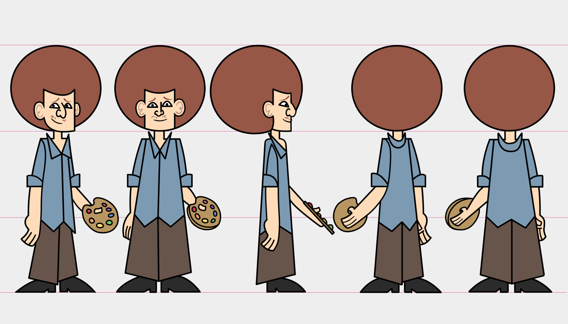 ArtStation - bob ross