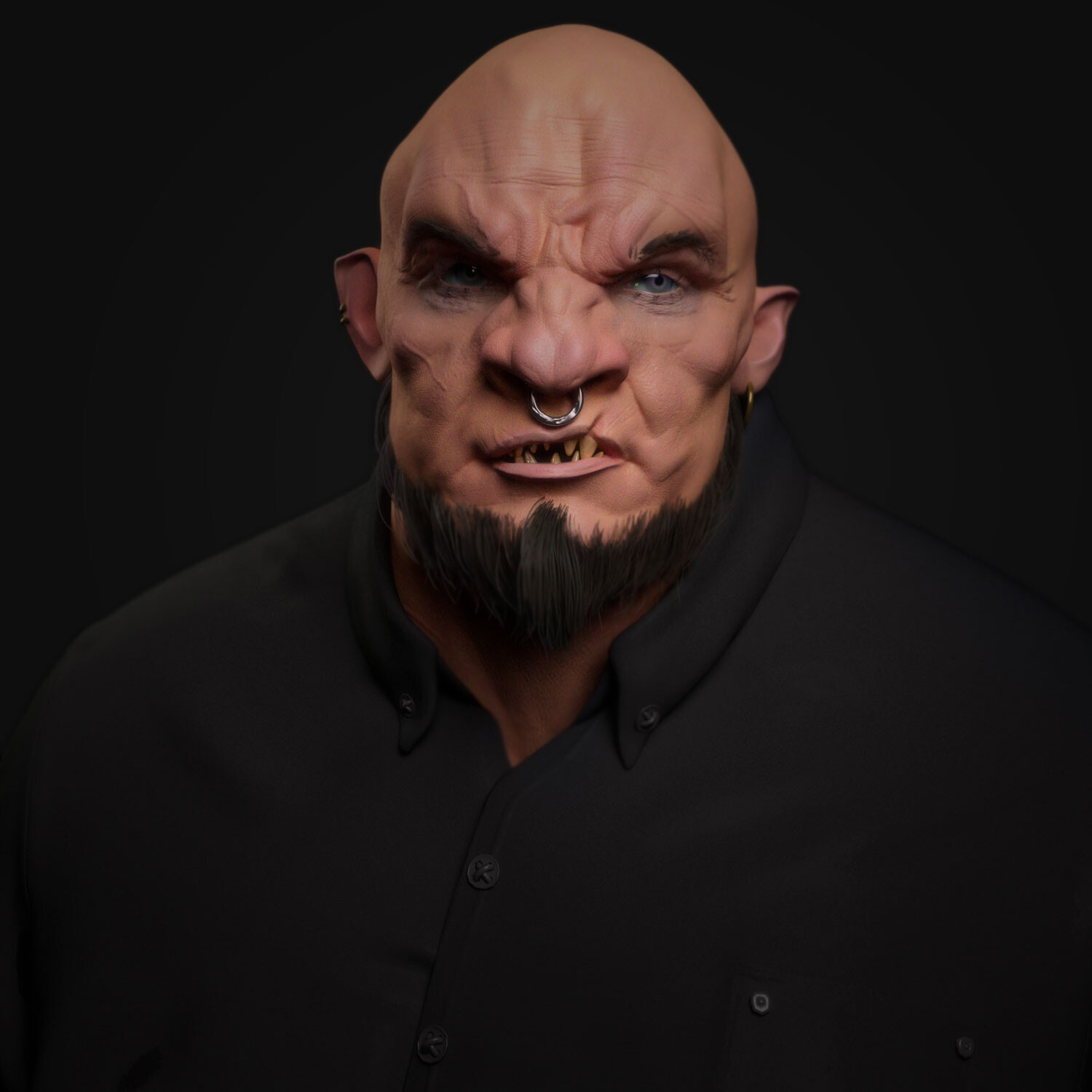 ArtStation - orc practice