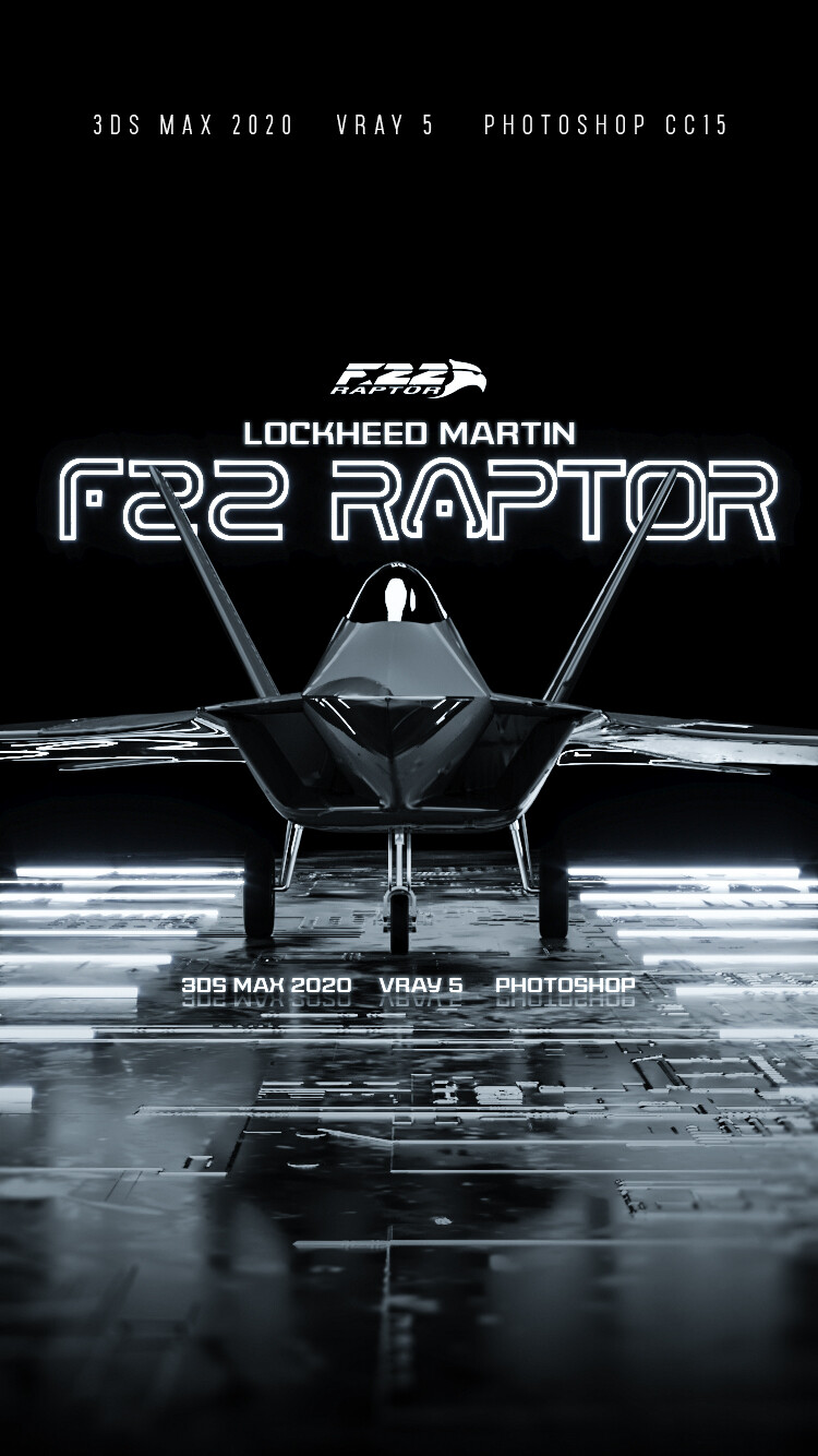 ArtStation - F22 Raptor