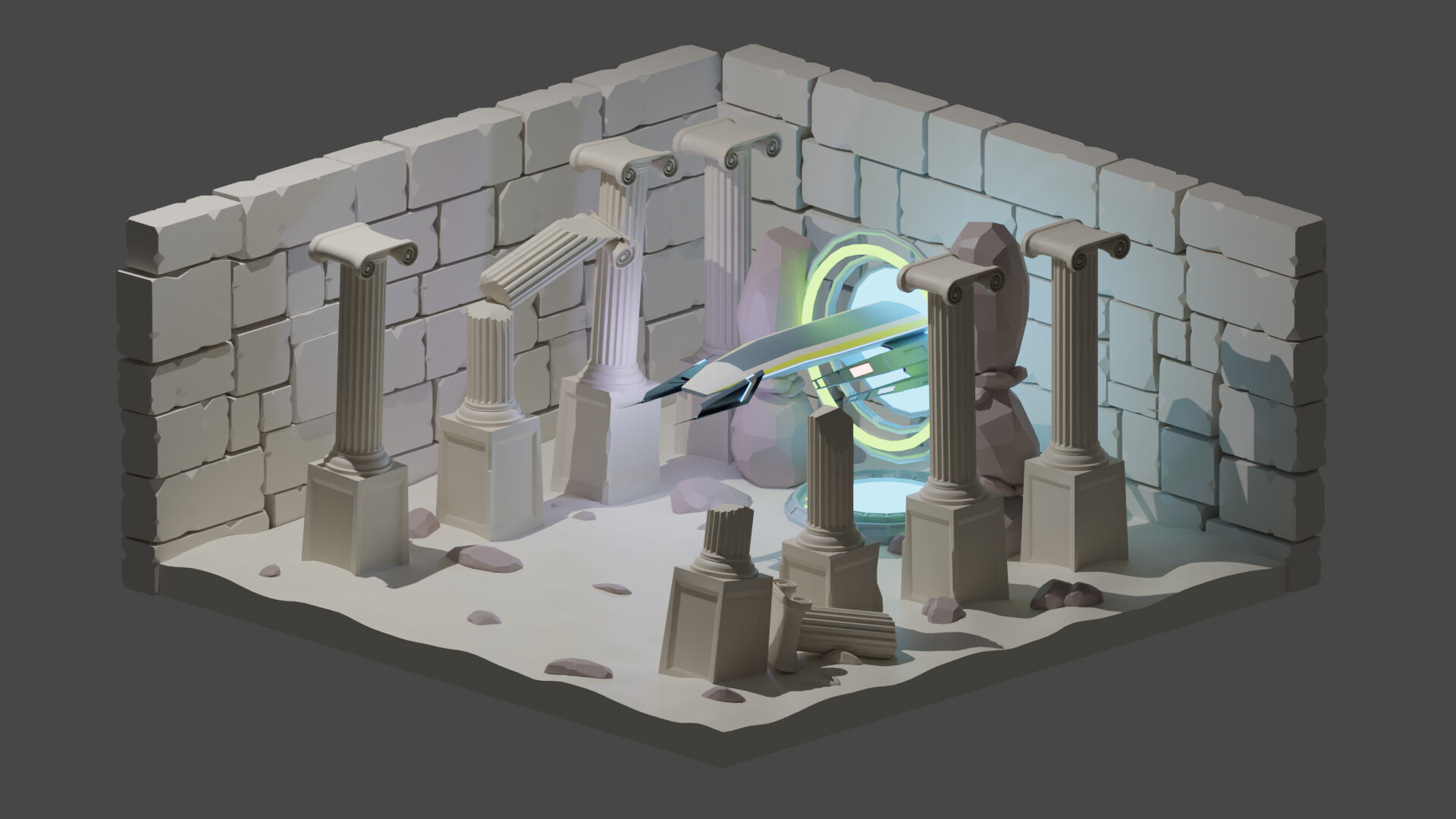 ArtStation - Ancient Space Portal