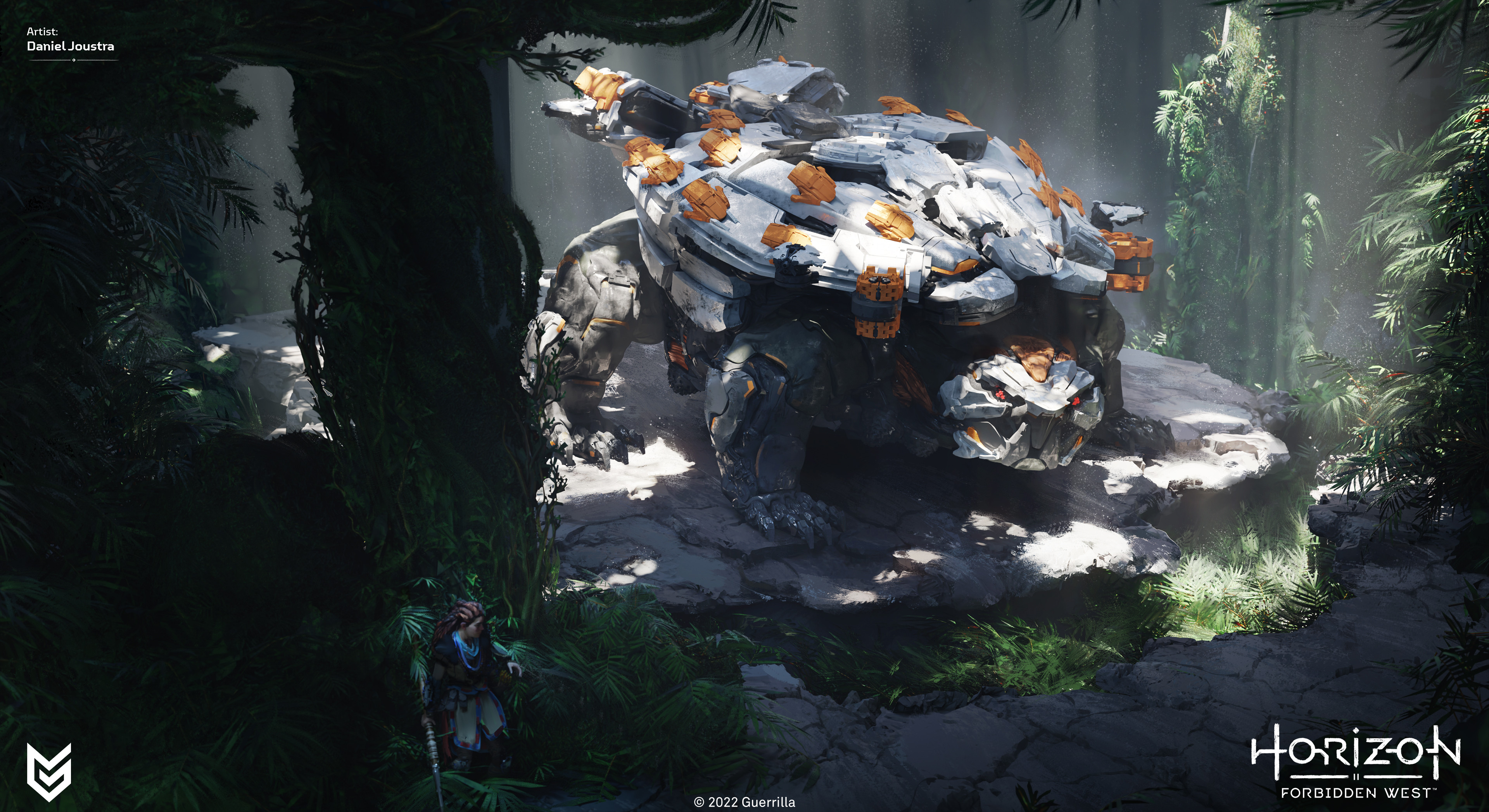Daniel Joustra - Horizon Forbidden West Shell Snapper Concepts