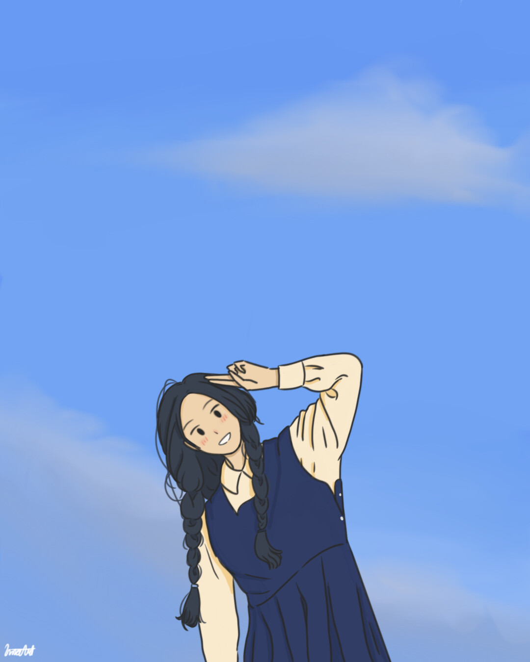 ArtStation - Blue Sky ☁️ ️