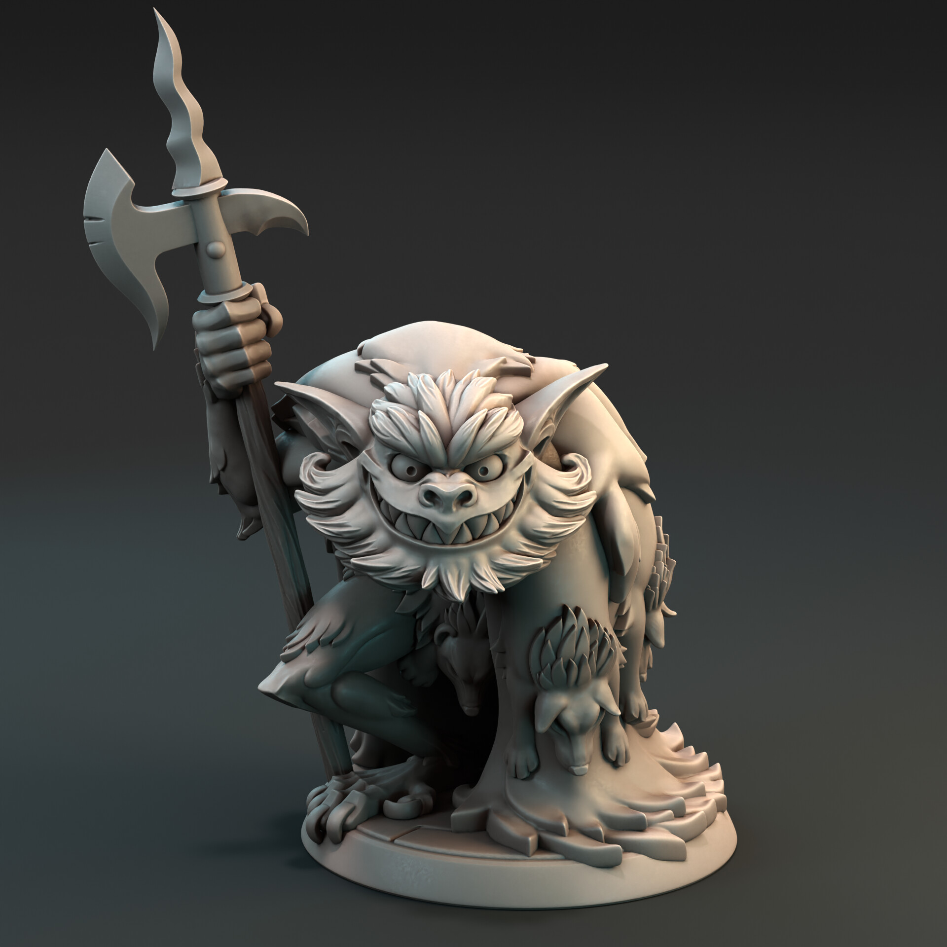 ArtStation - Garm Miniature