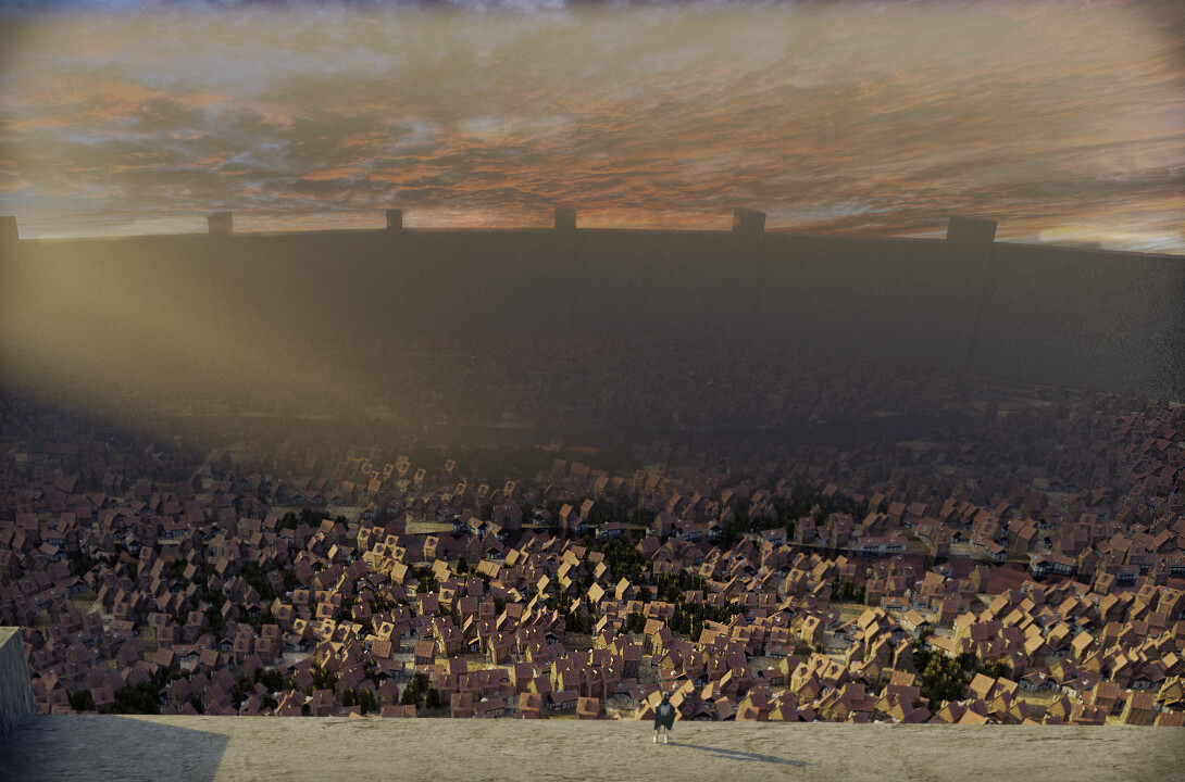 ArtStation - Welcome to Shiganshina district