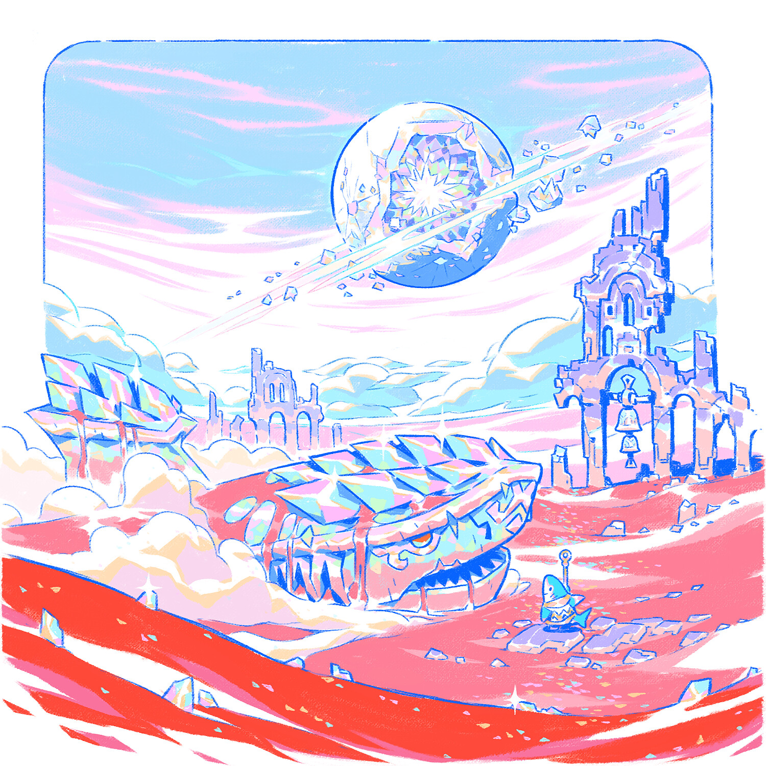 ArtStation - Crystal Shark